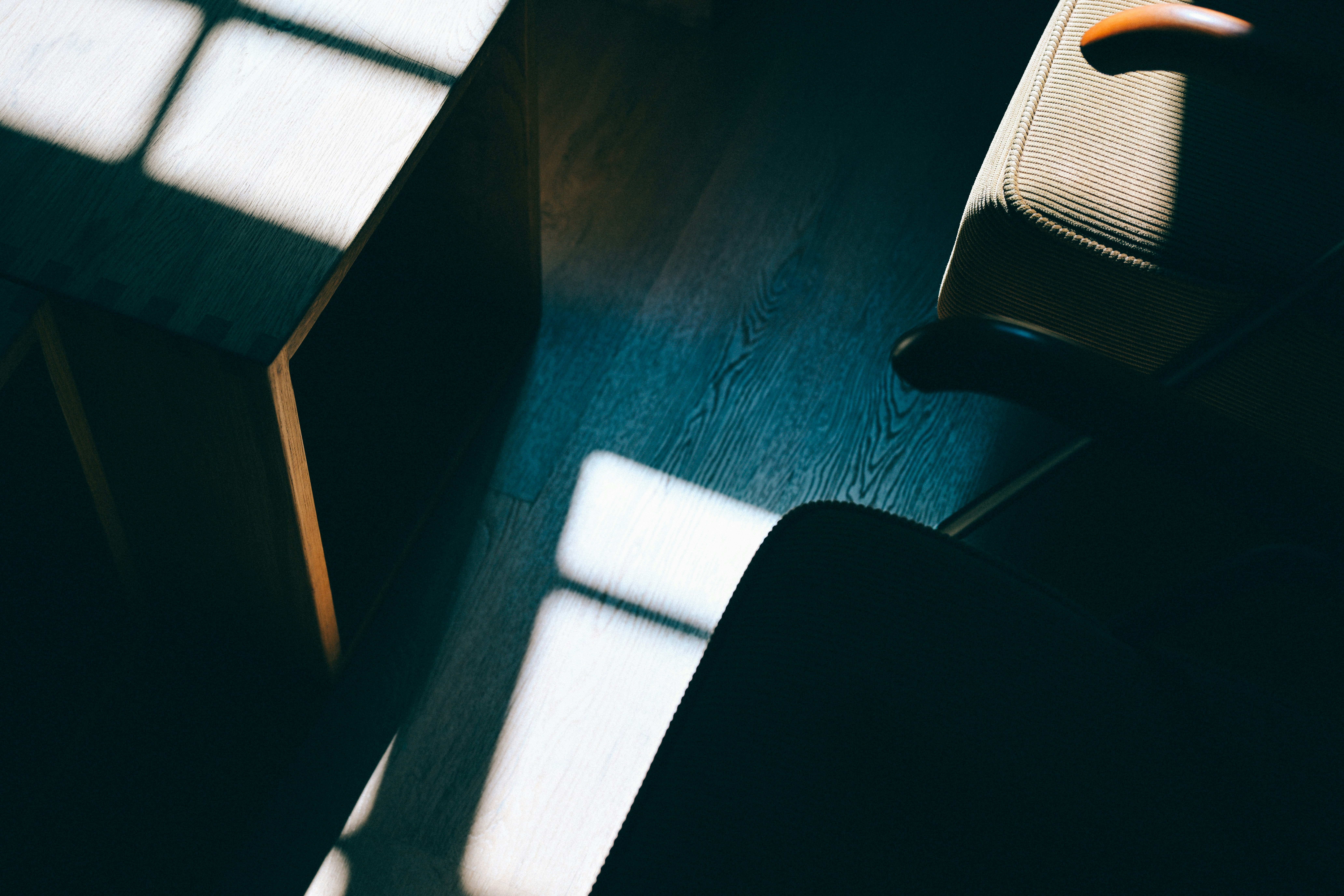 Sunlit Geometry: A Quiet Corner of the Studio