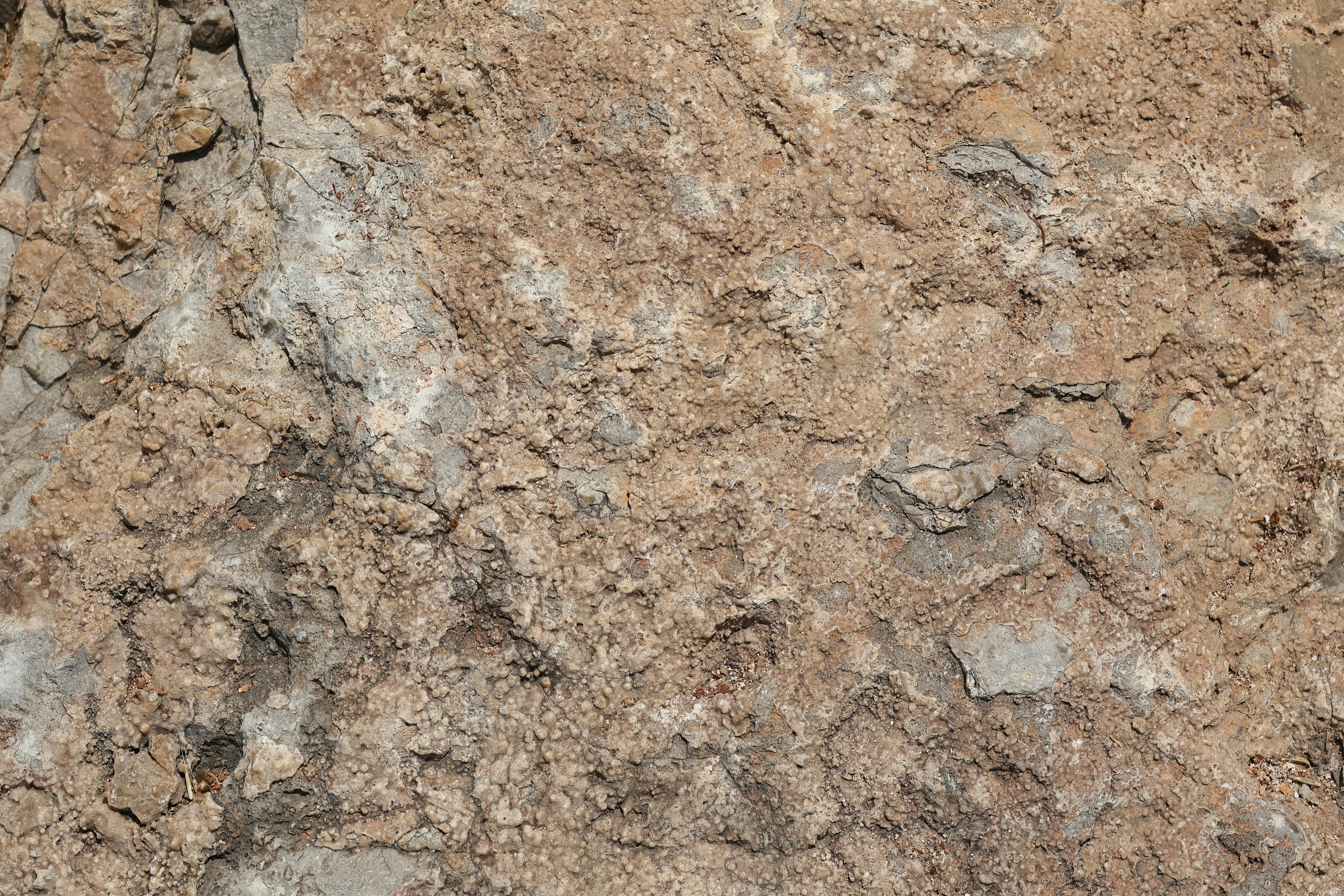 Rugged Ground: A Close-Up of Cracked Earth and Pebble Texture