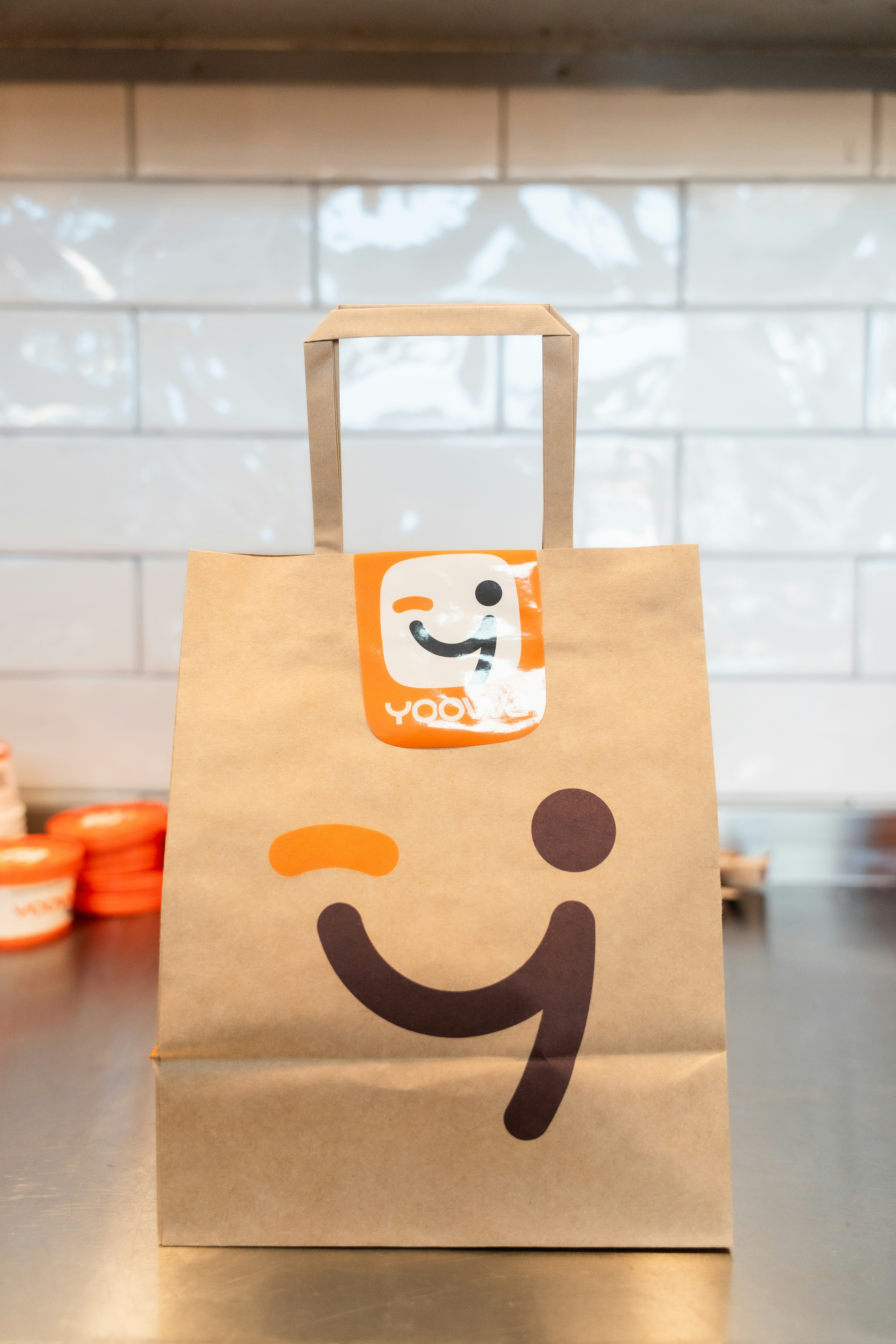 Joyful Retail: A Yodoo Paper Bag Stands Center Stage