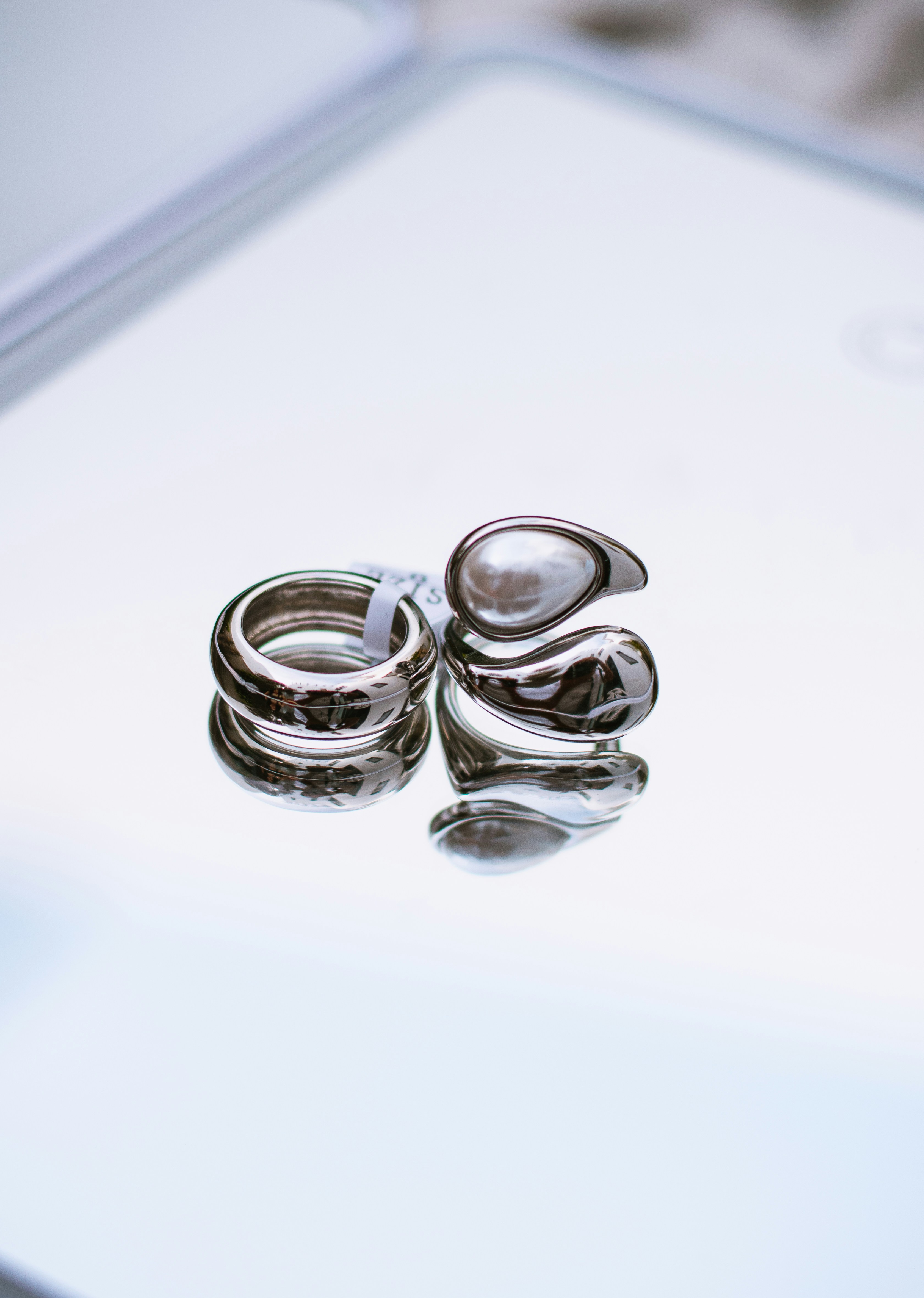 Mirror-world Rings: Reflections of a Silver Pair
