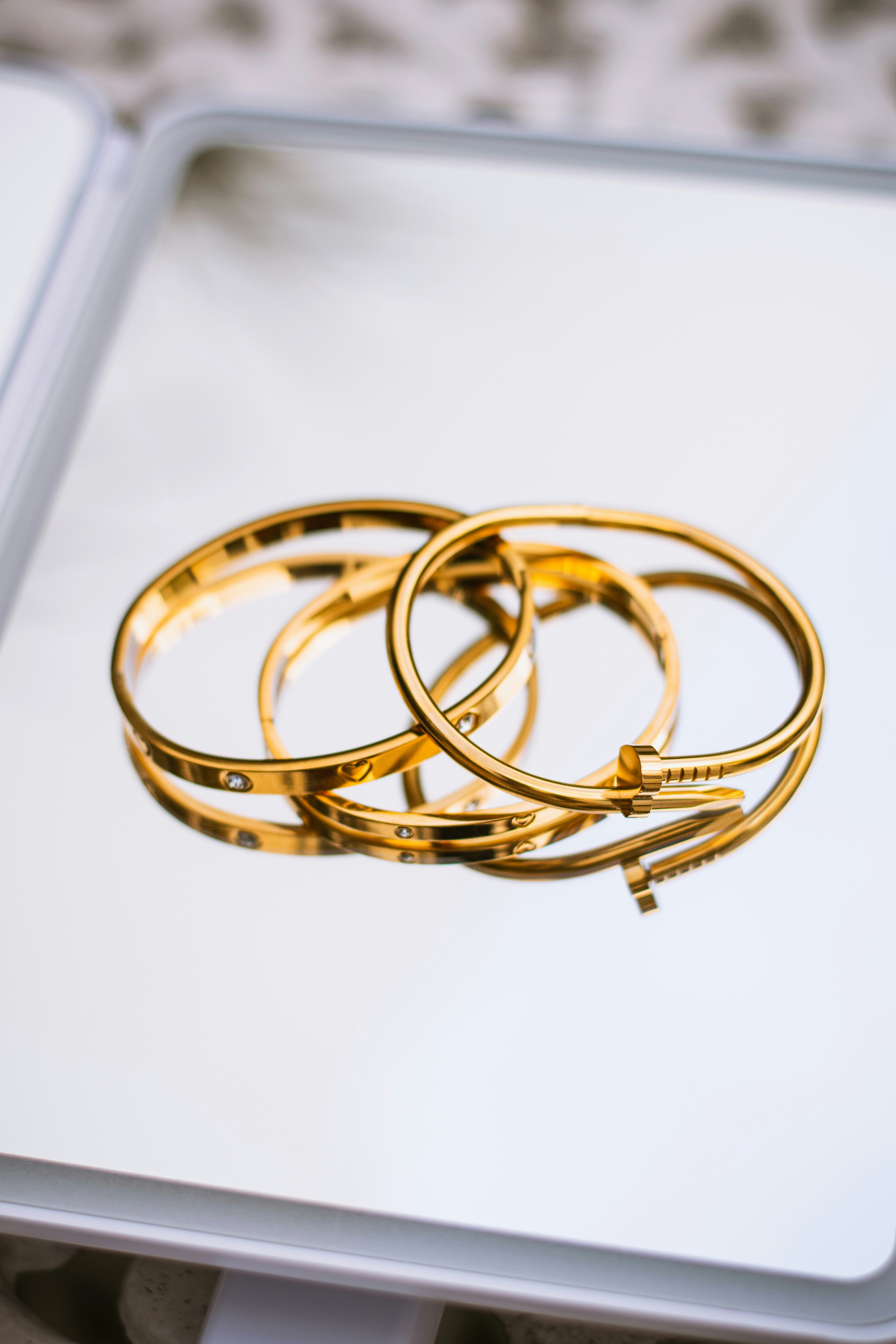Gold Rings on a Mirror: Reflections of Commitment