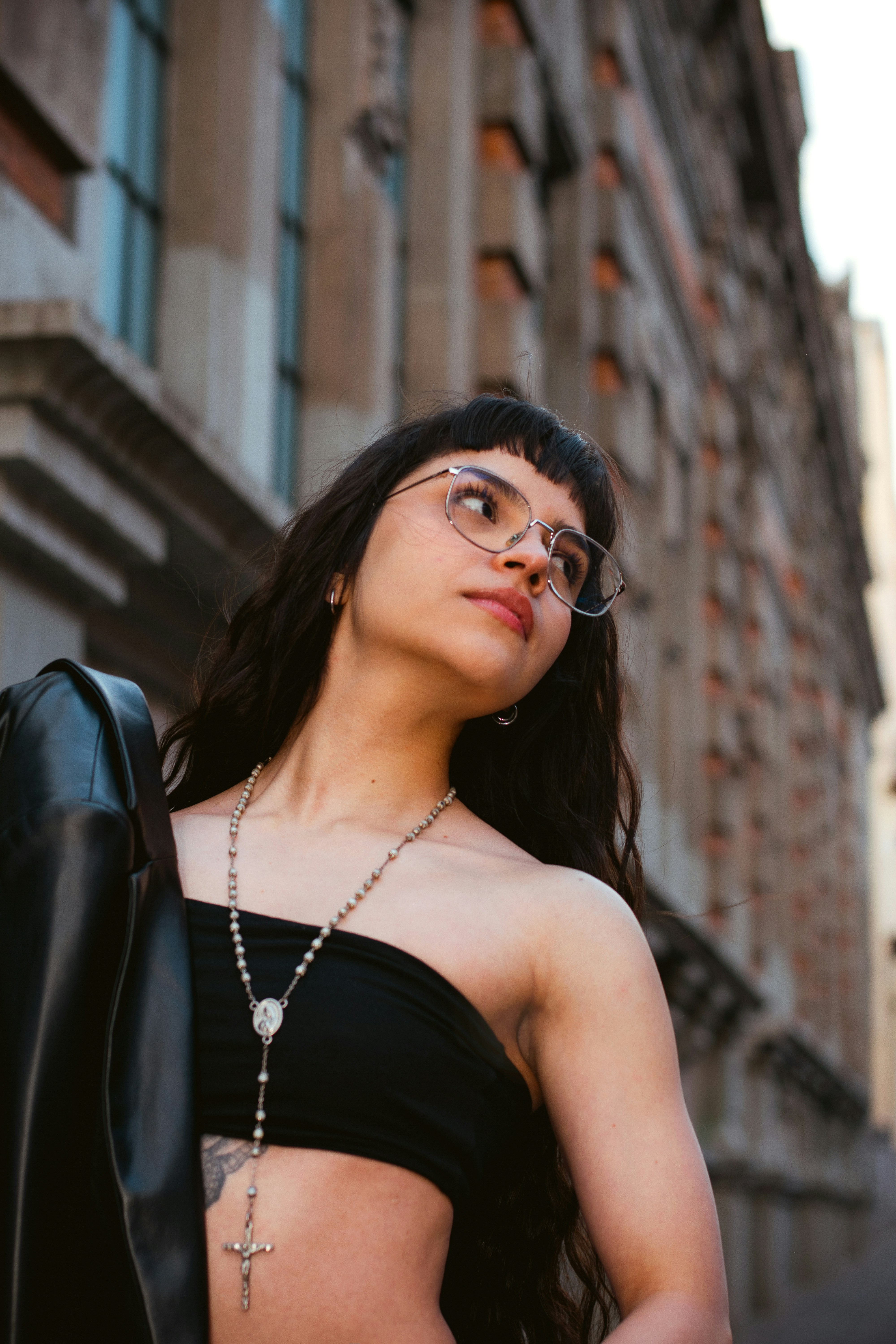 Urban Muse: Glasses and Gaze Above the City
