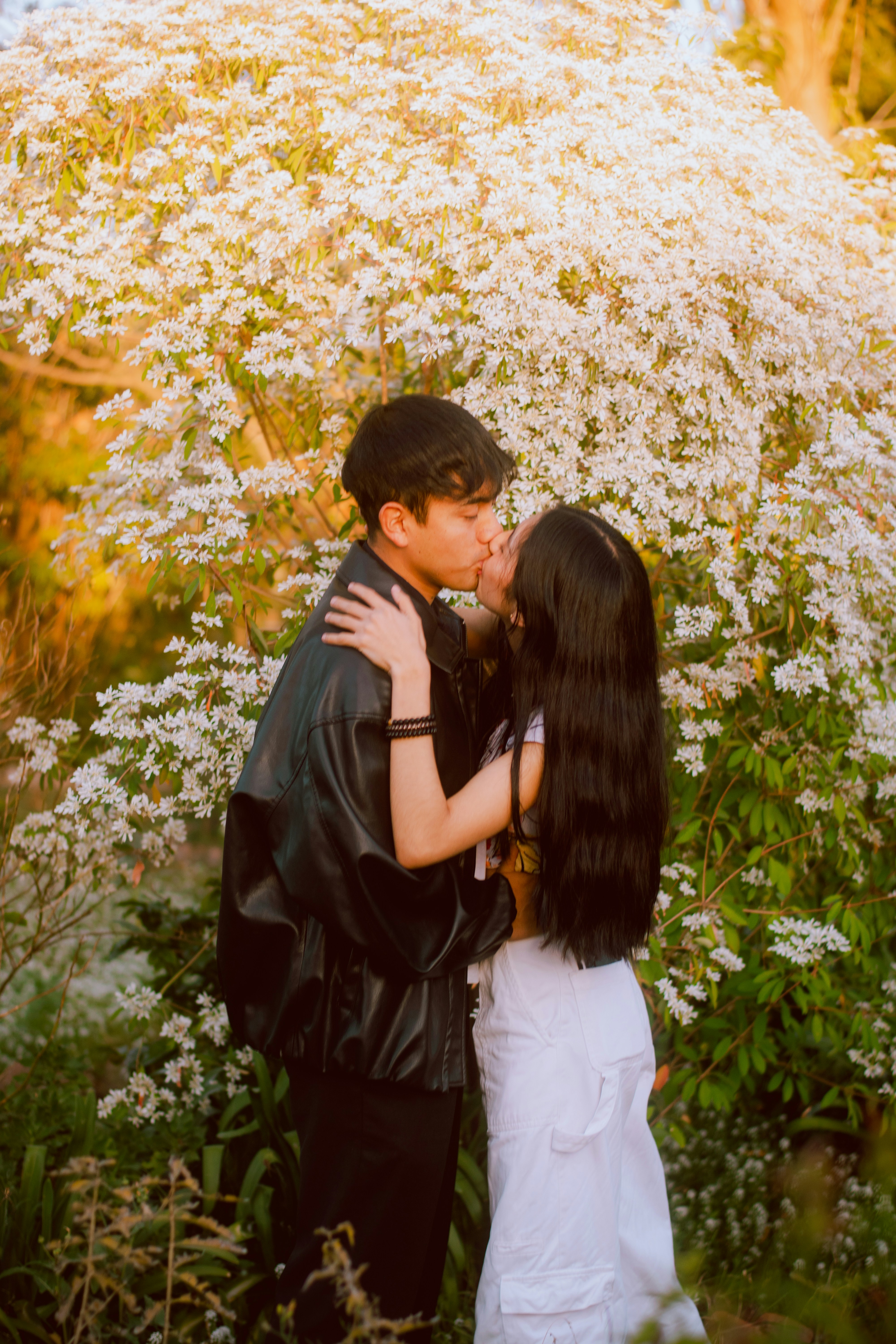 Kiss Among the Snowy Blossoms