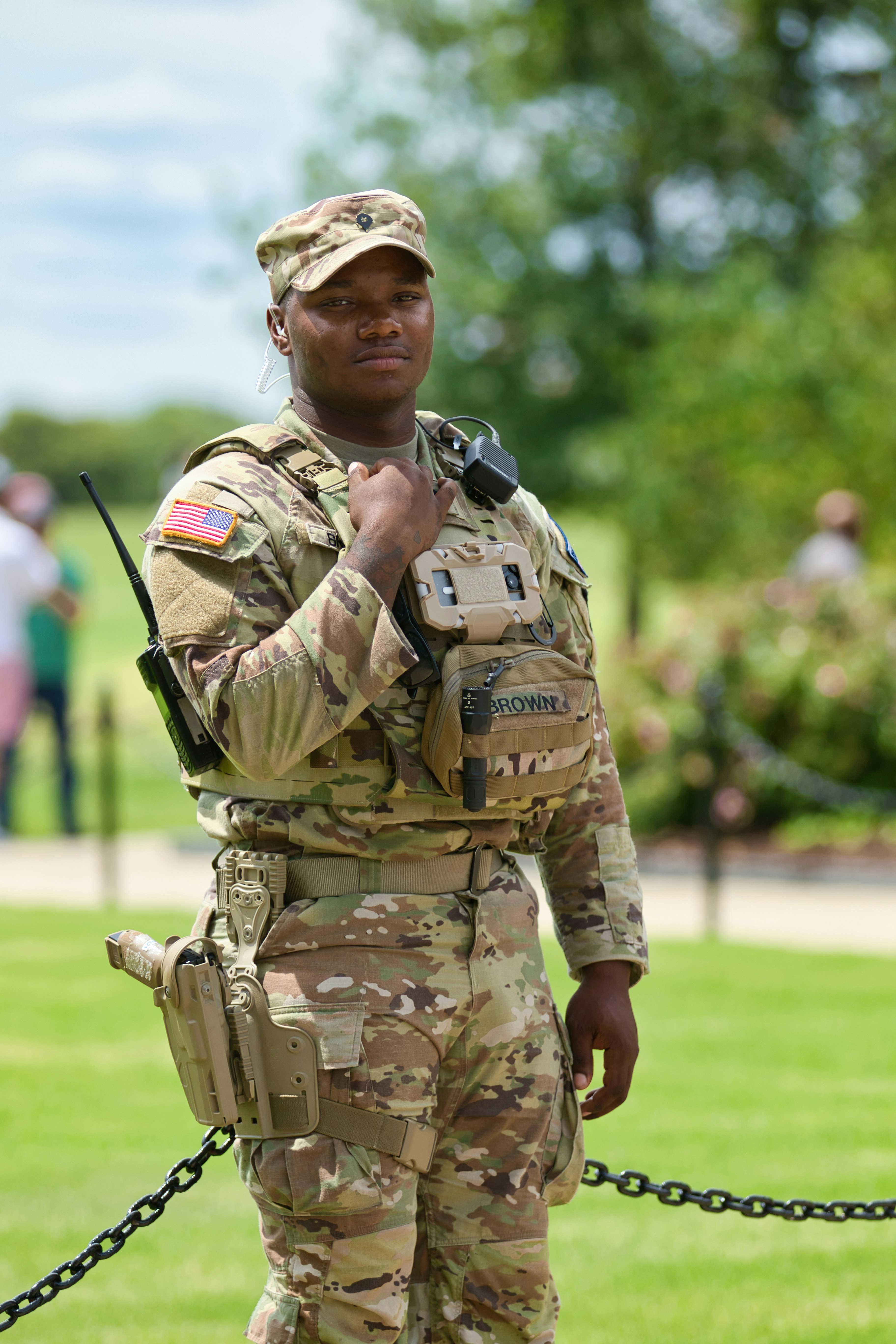 Sergeant in Cadence: A Soldier’s Quiet Confidence on Parade Ground