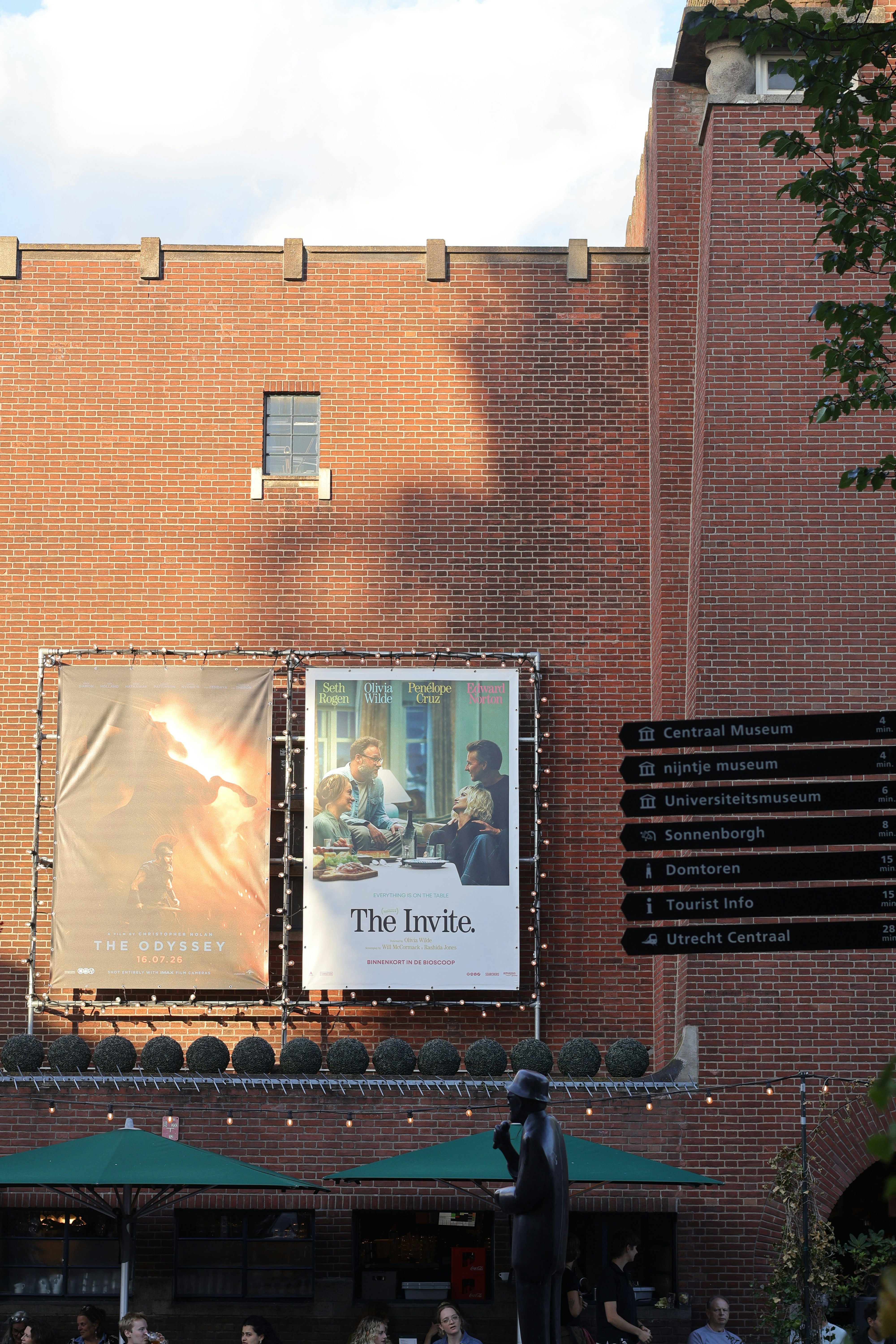 Posters Before a Brick Wall: A Subtle Urban Gallery