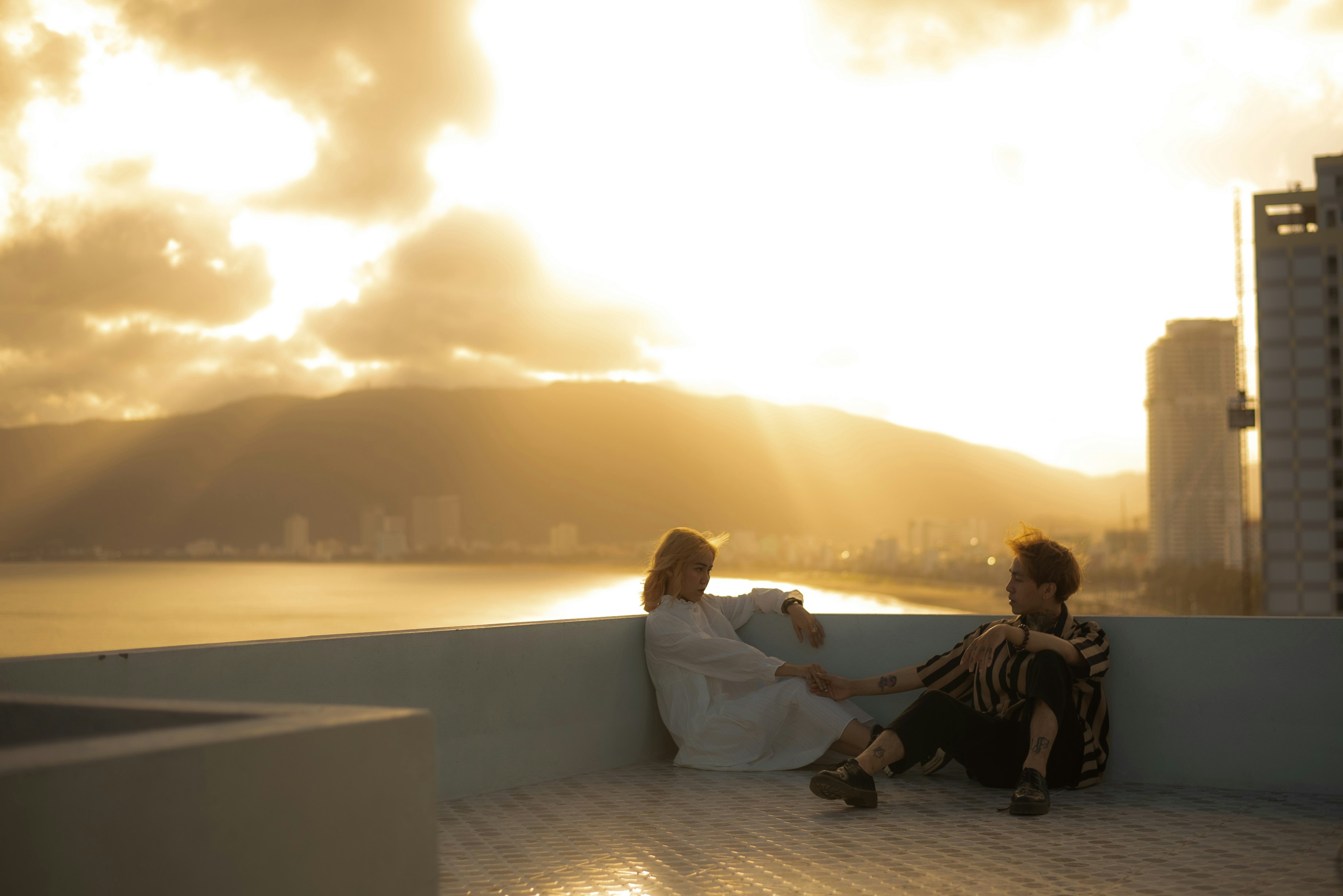 Sunlit Union on the Rooftop
