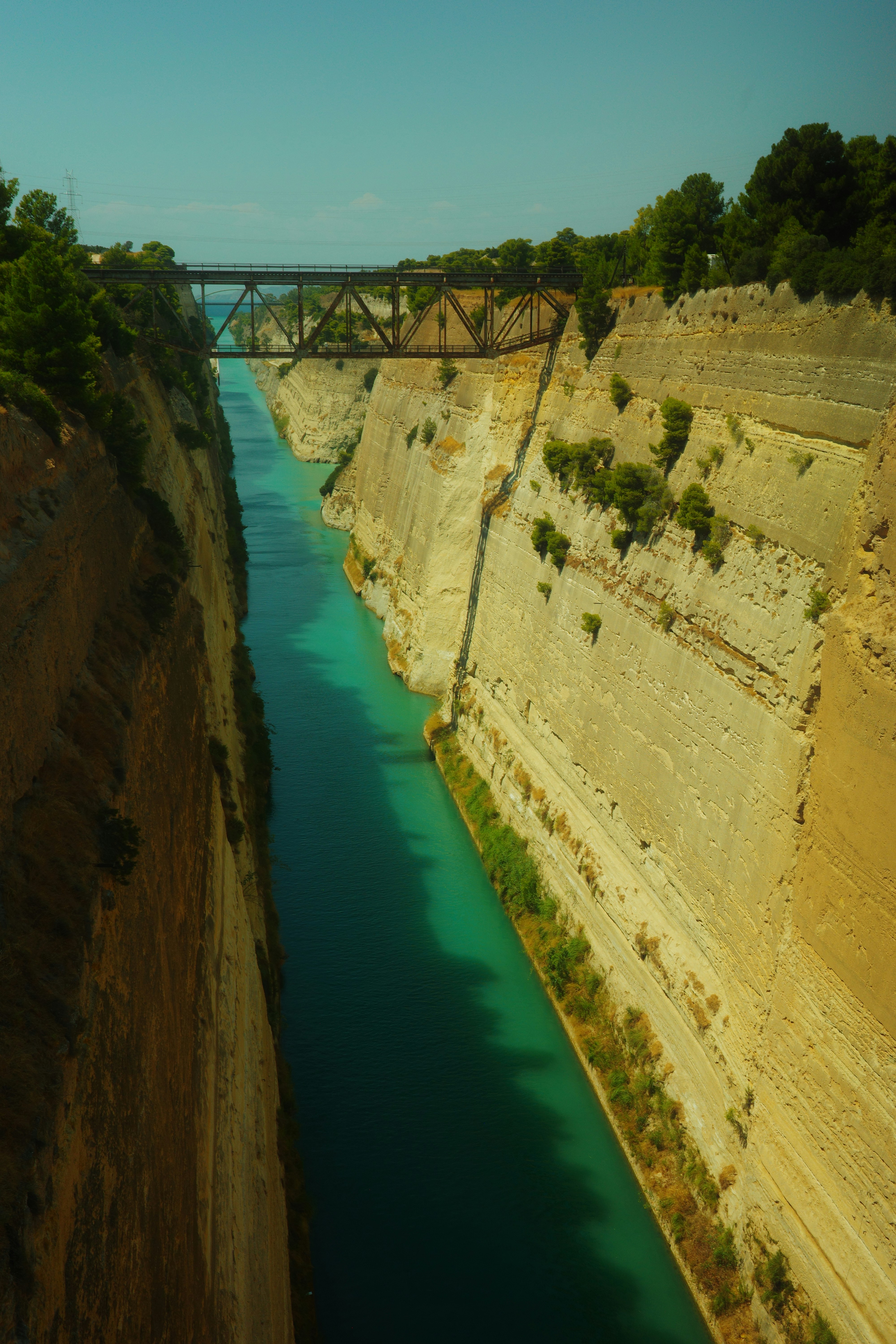 Chasm Bridge Over Turquoise Gorges