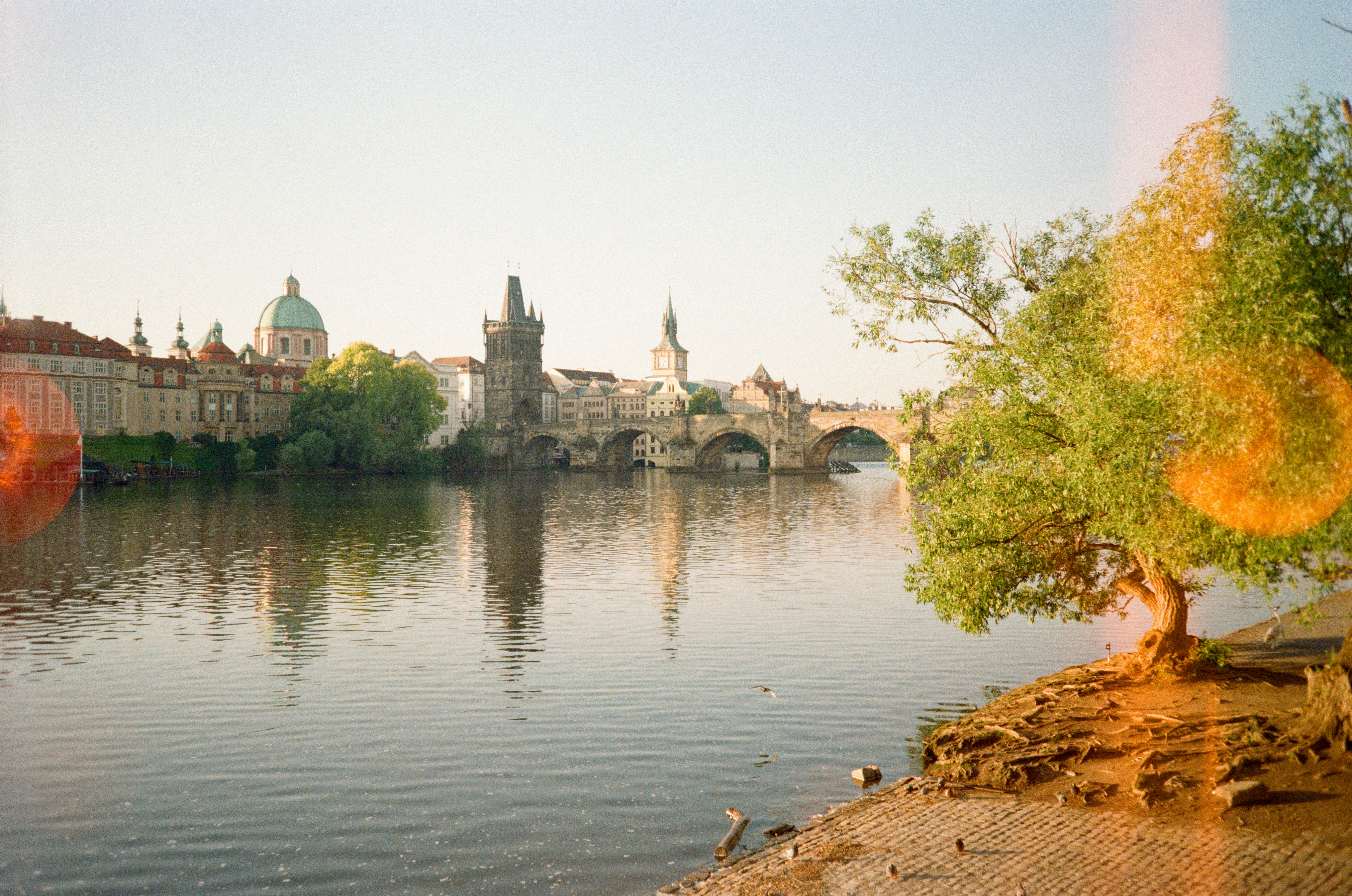 Charles bridge, Prague on film