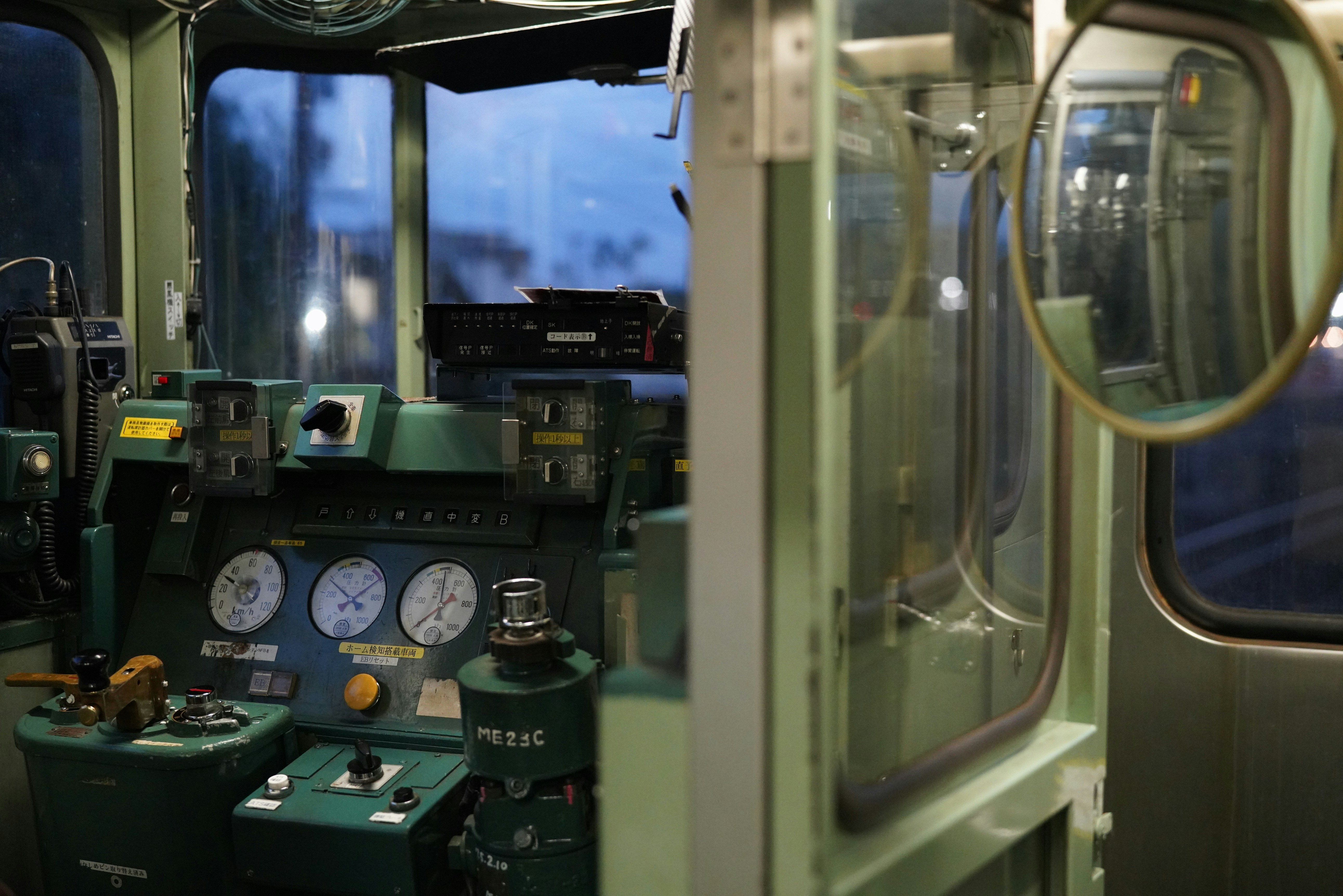 Inside the Cab: Dials, Gauges, and a Quiet Operator's World