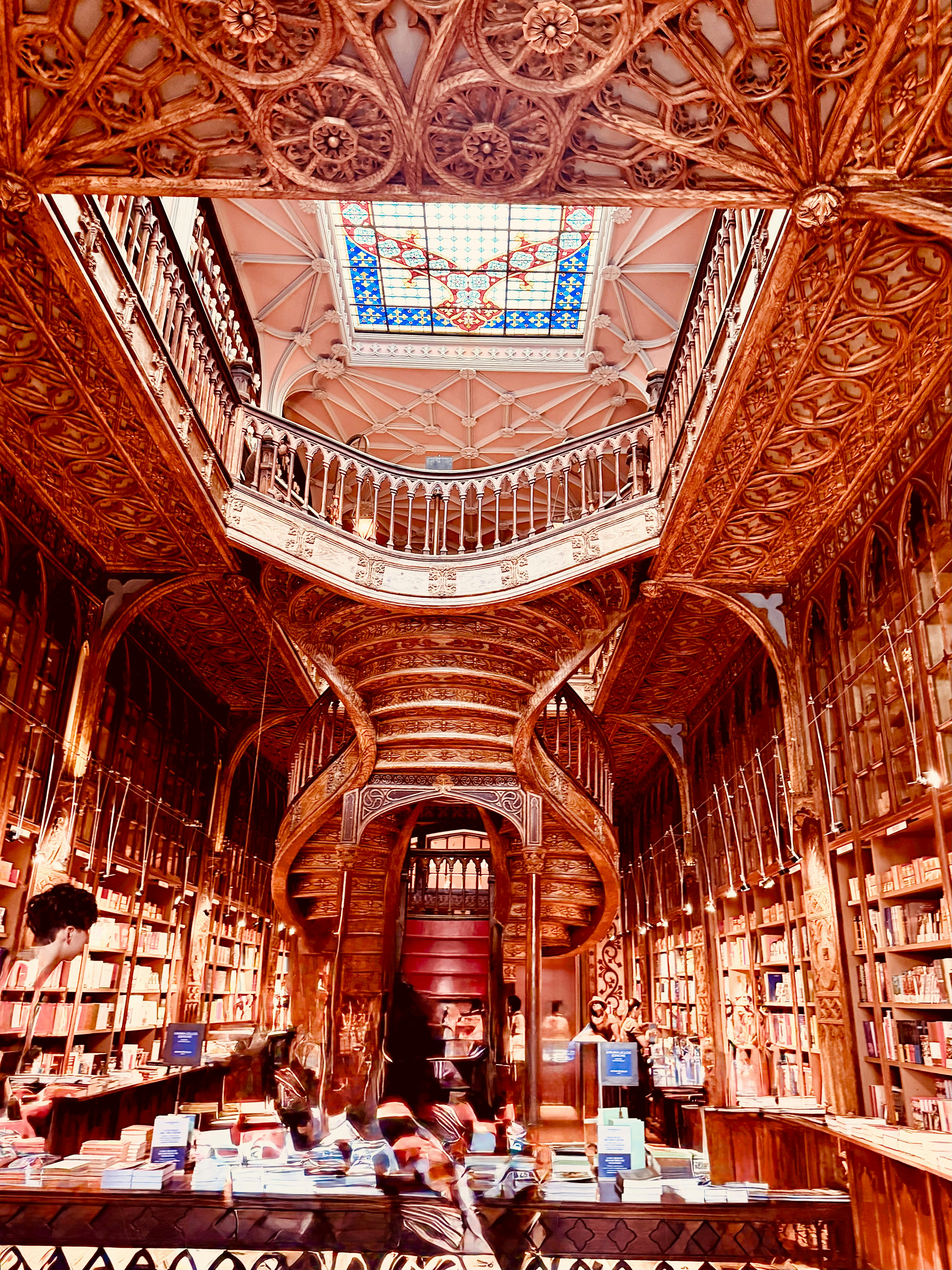 Carved Staircase Cathedral: A Librarytour Through Ornate Timber Architecture