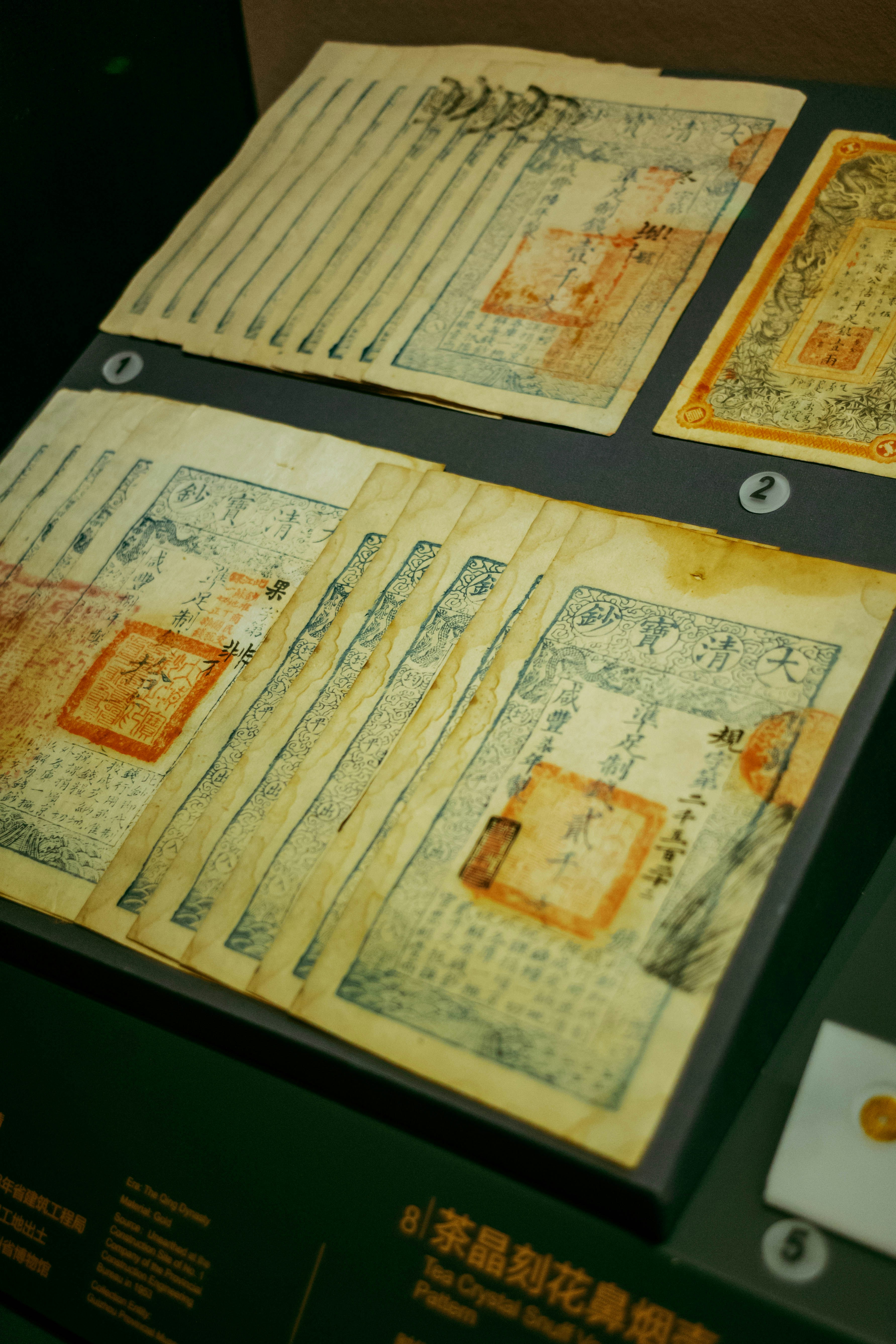 Aged Manuscripts in a Glass Case: Silent Echoes of Leaf-Worn Pages
