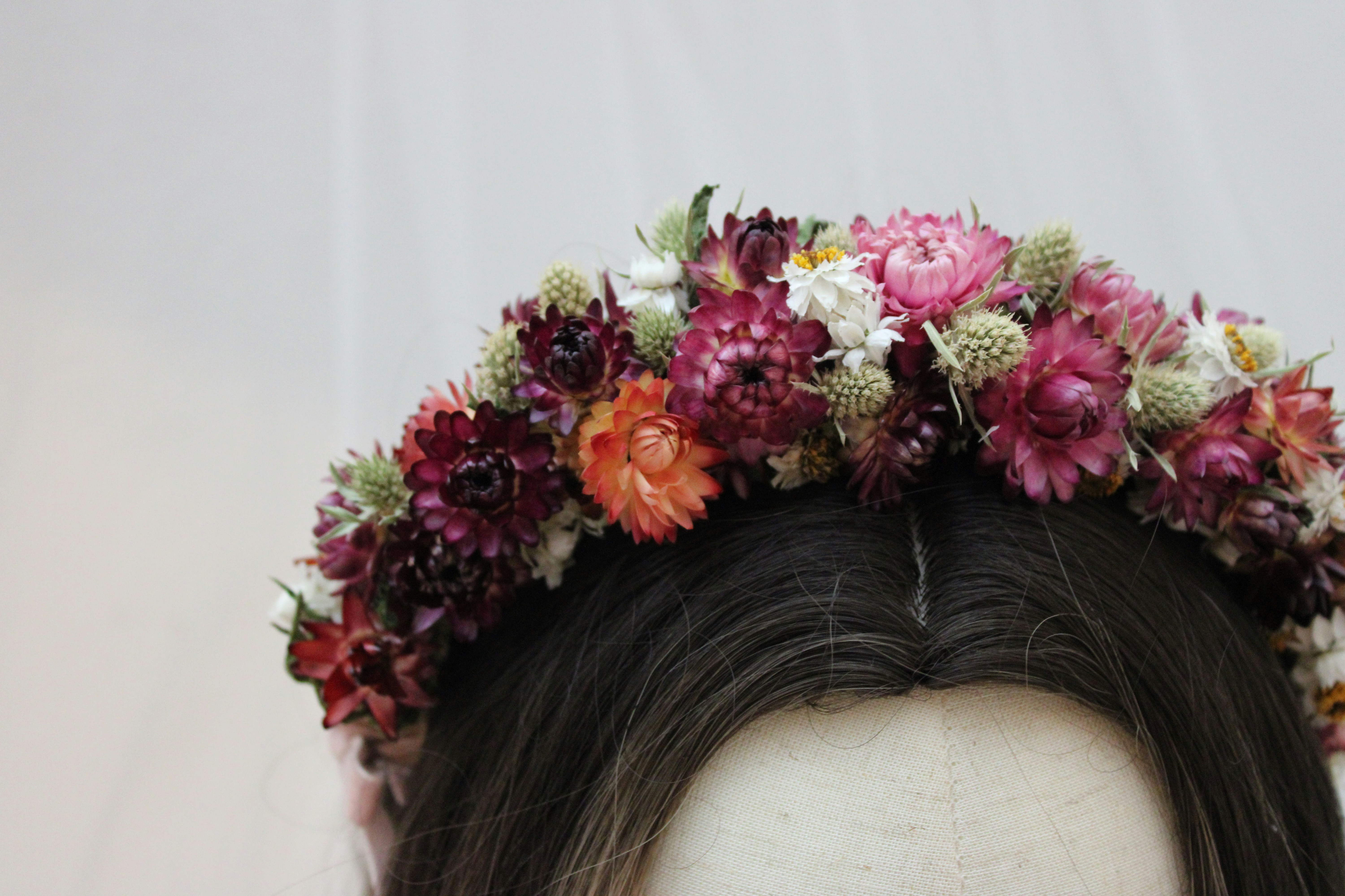 Floral Crown: Centered Bloom on a Quiet Forehead