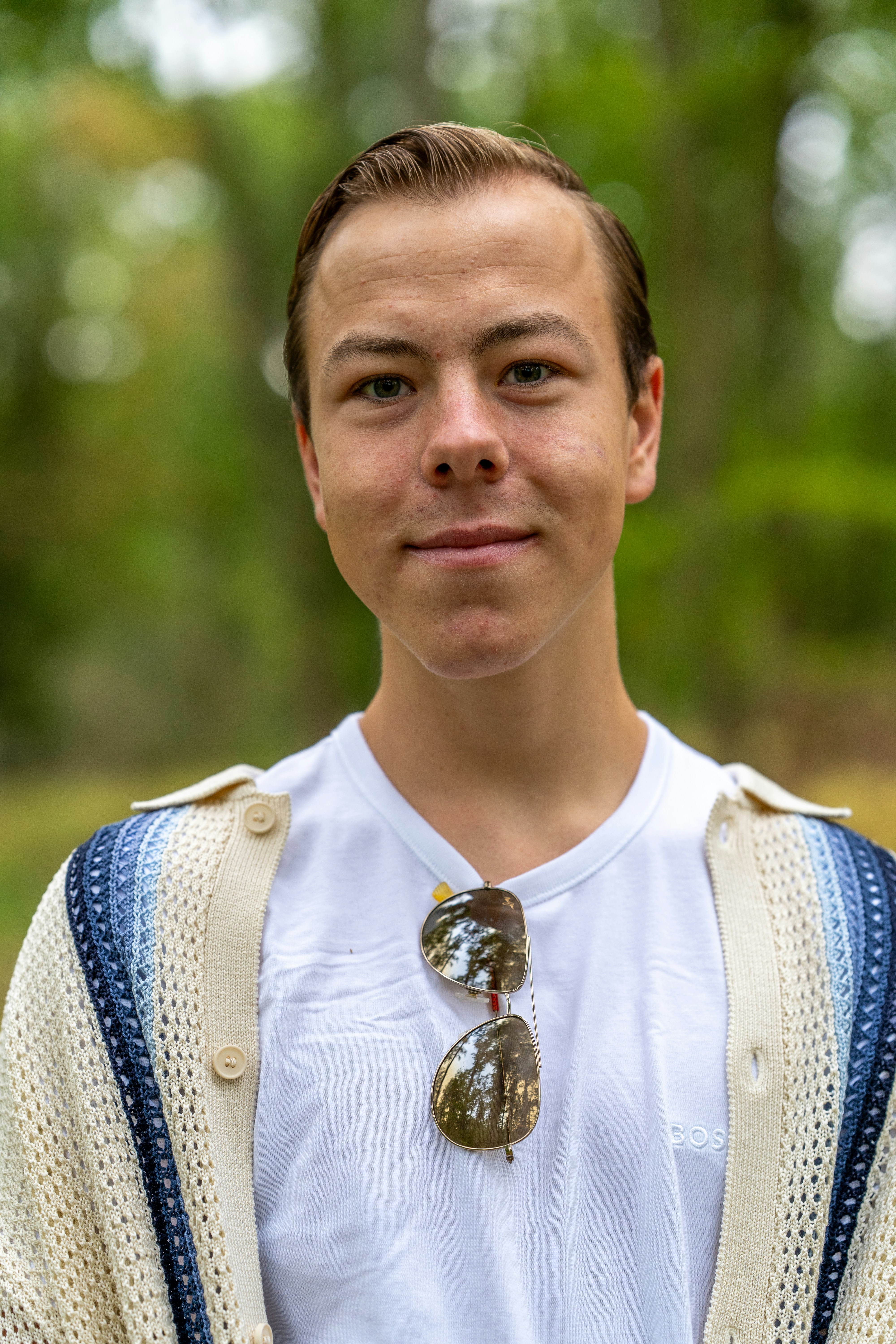 Portrait in the Woods: Quiet Confidence