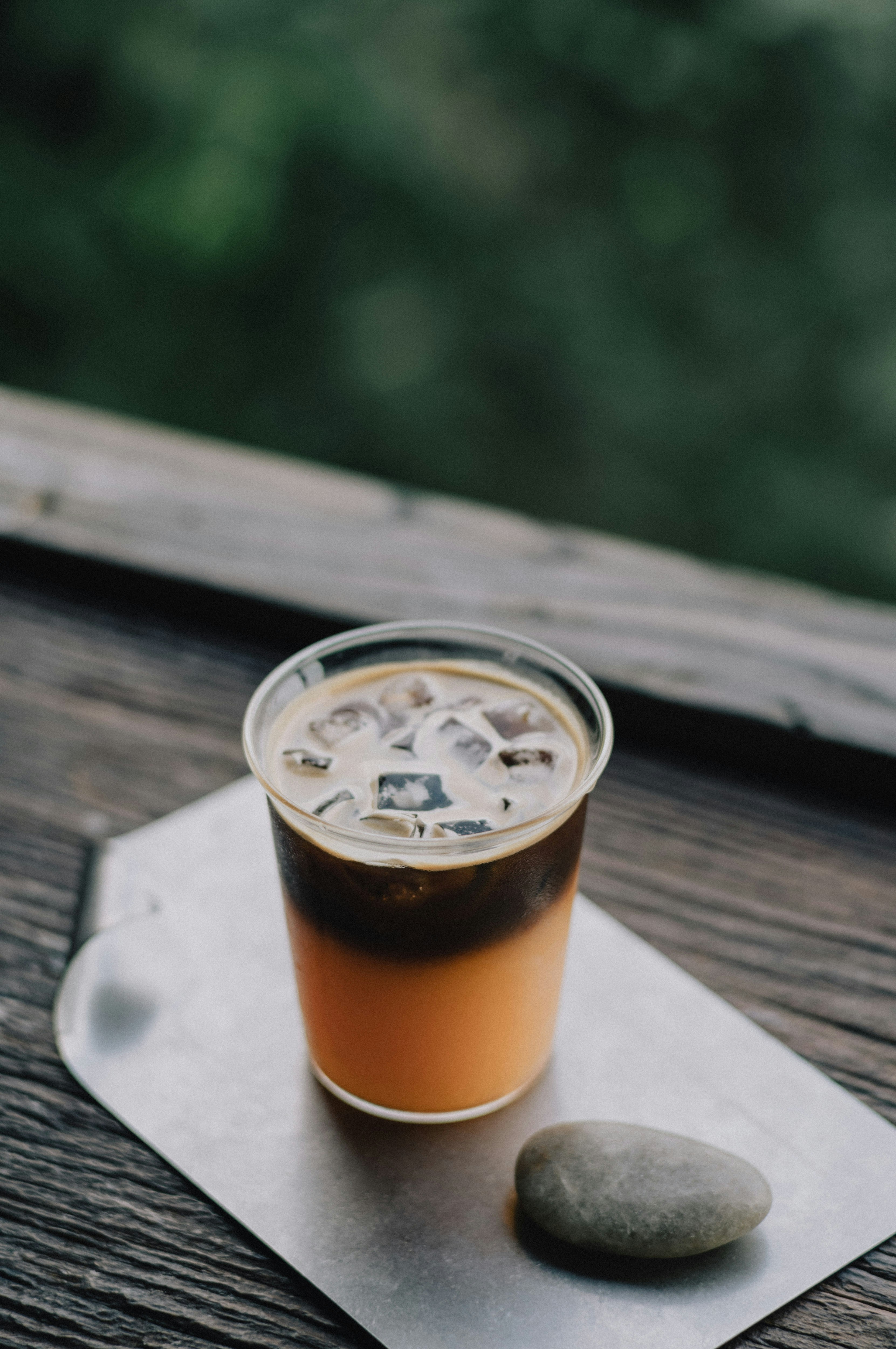 Iced Espresso on a Quiet Plank