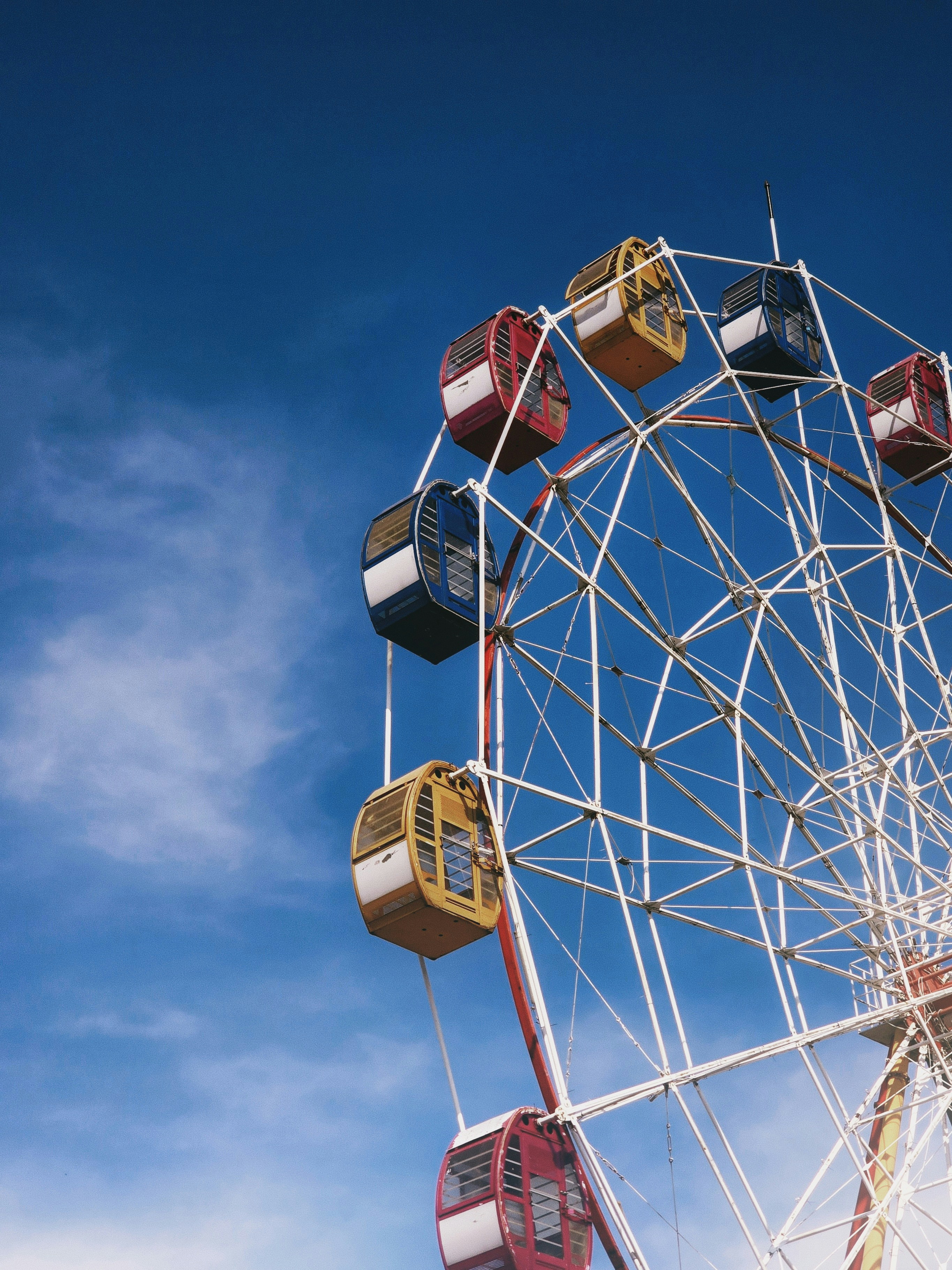 Colorful Ferris Wheel Necklaces the Sky
