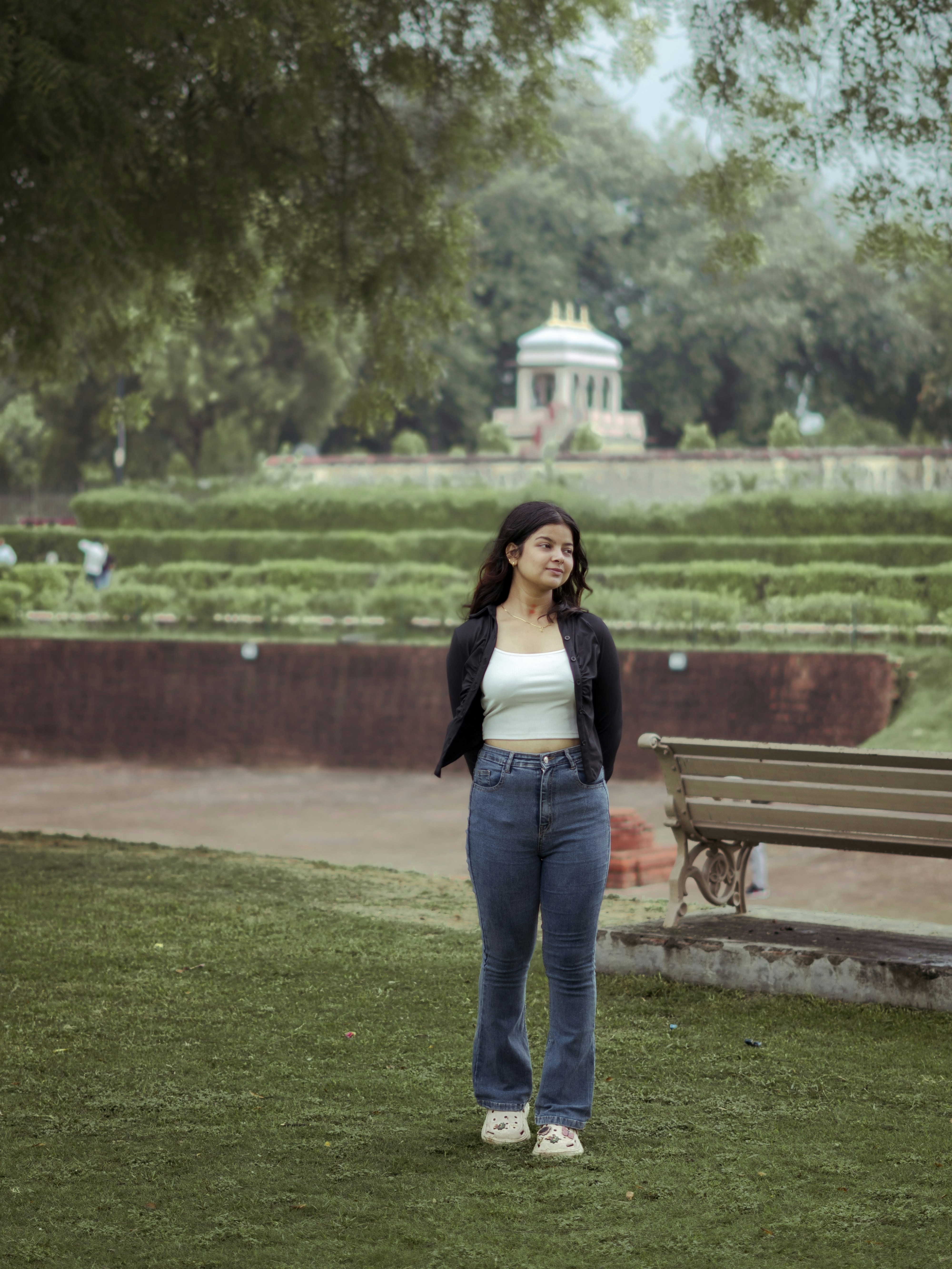 Youthful Poise in a Park of Symmetry
