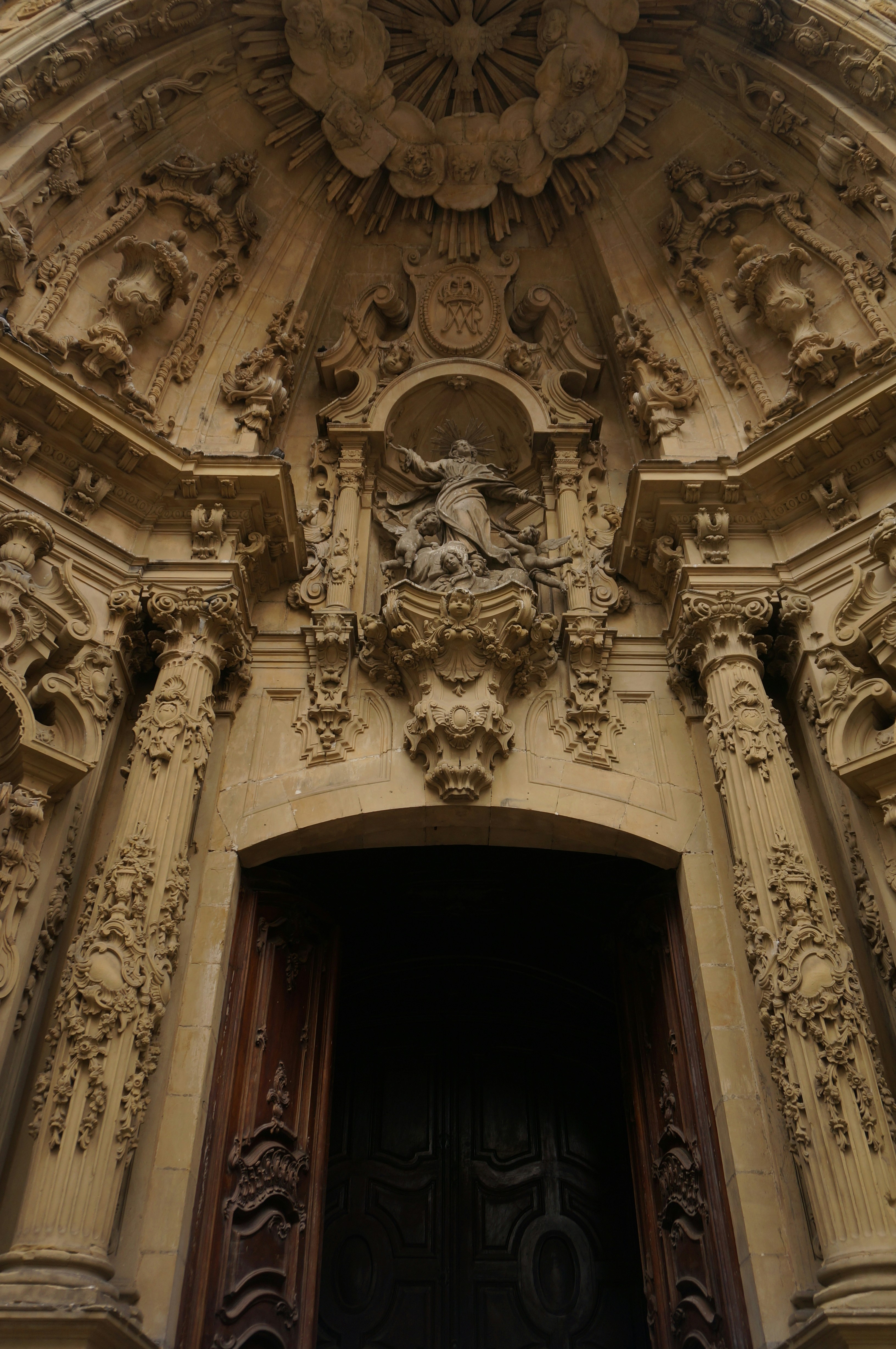 Archaic Portal: Sculpted Gate of Stone and Shadow