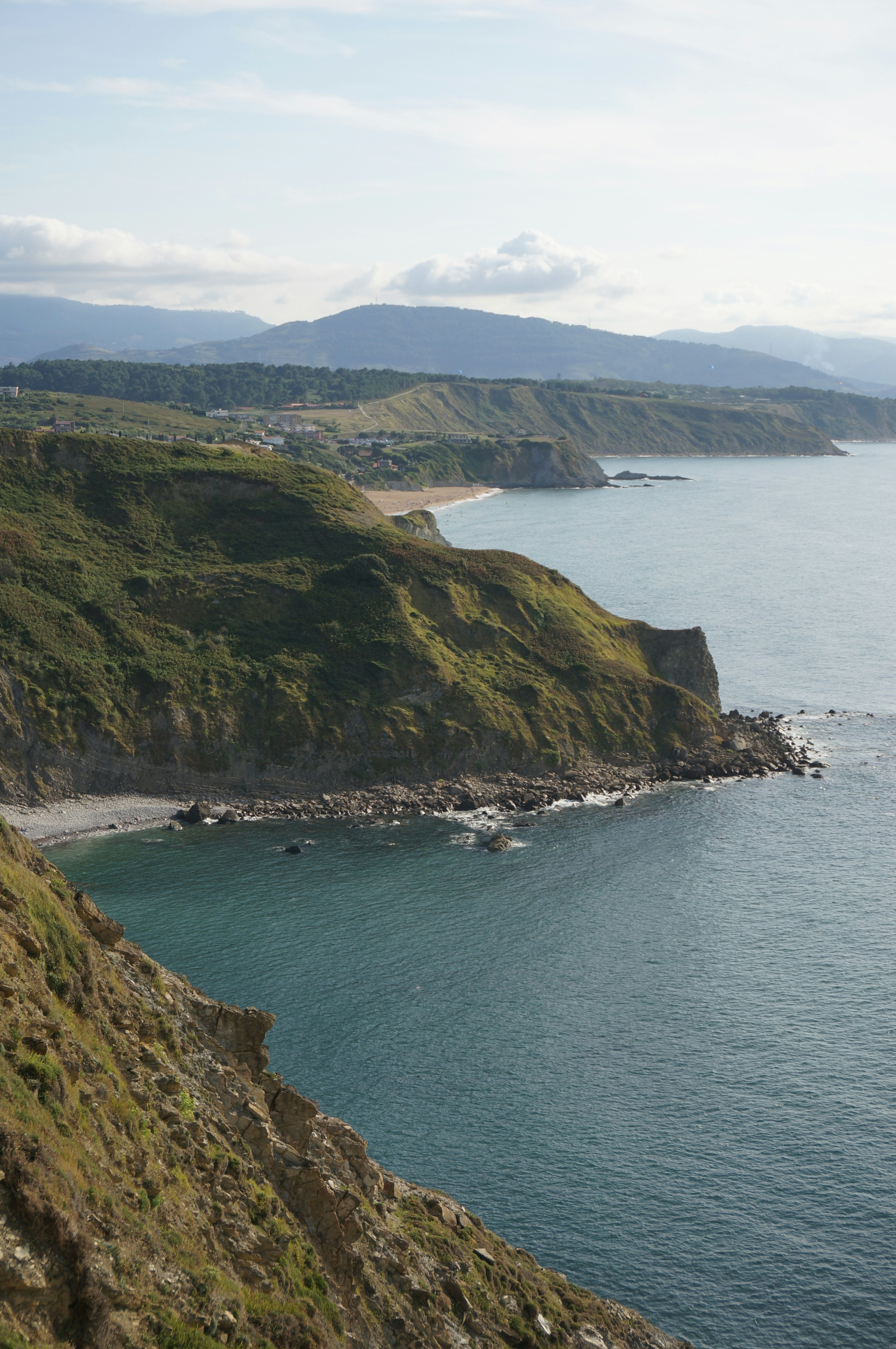 Cliffside Coastline Overlooking a Quiet Sea