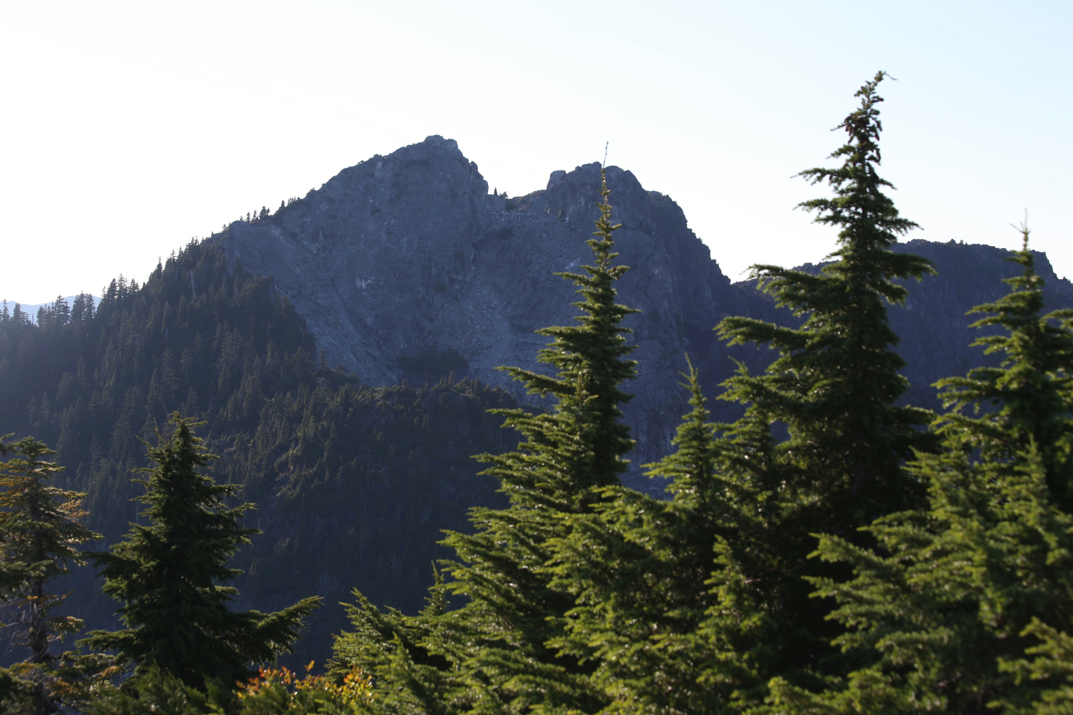 View of the Crown Mountain from the Goat Mountain