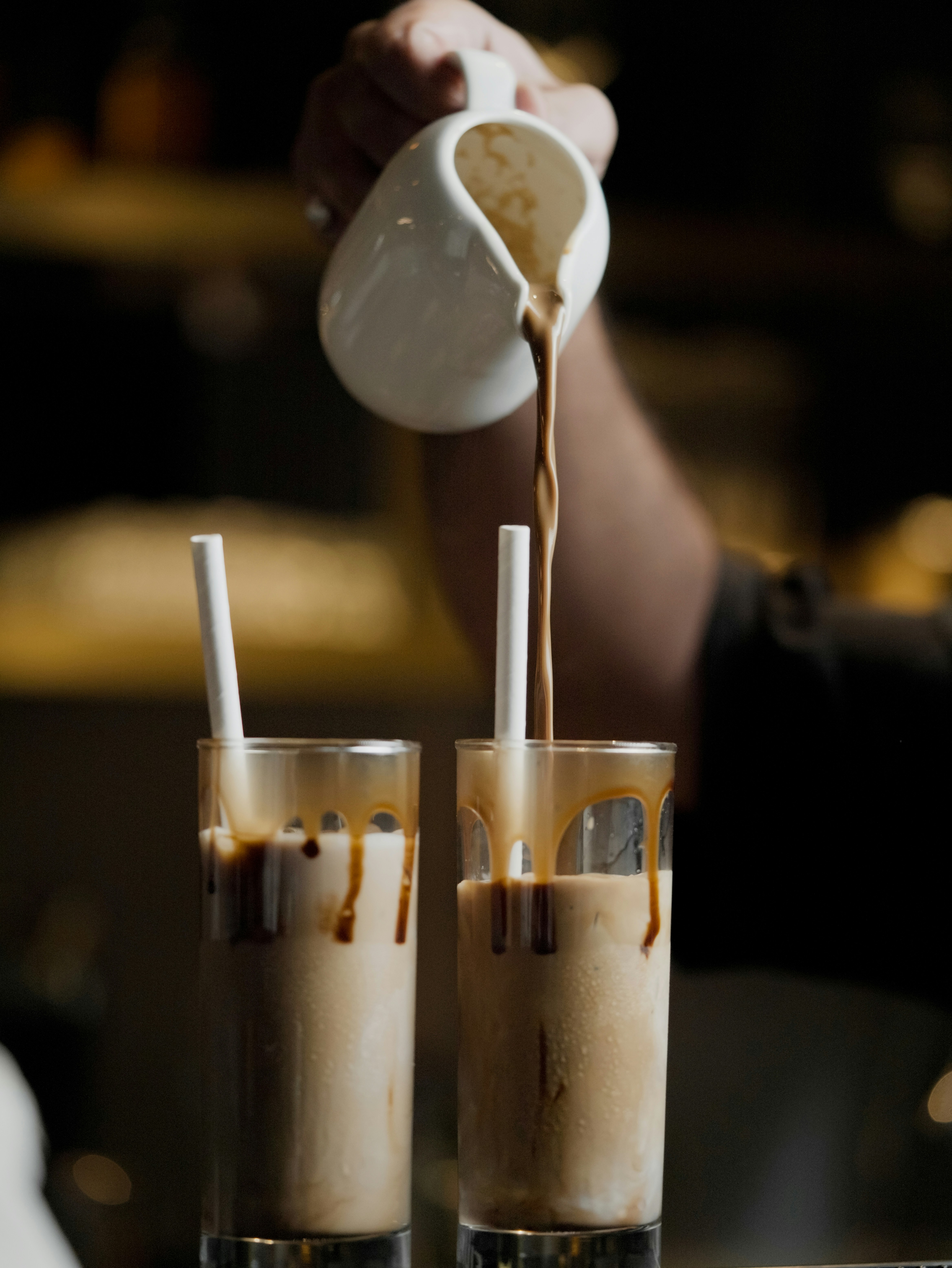 Milk and Mischief: Pouring Warmth into Two Tall Glasses