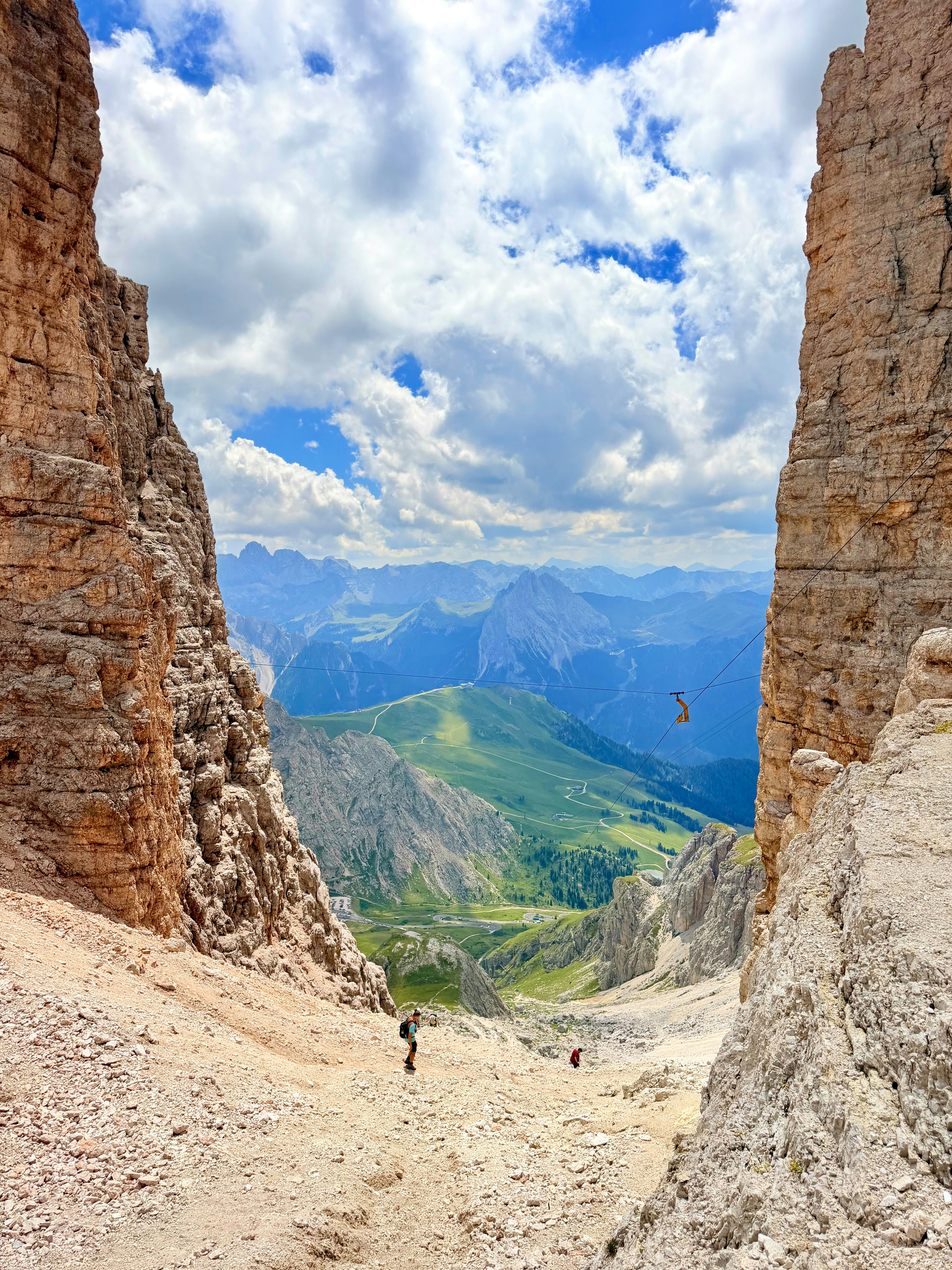 Matterhorn Gap: A Hiker's Descent Through Alpine Ravine