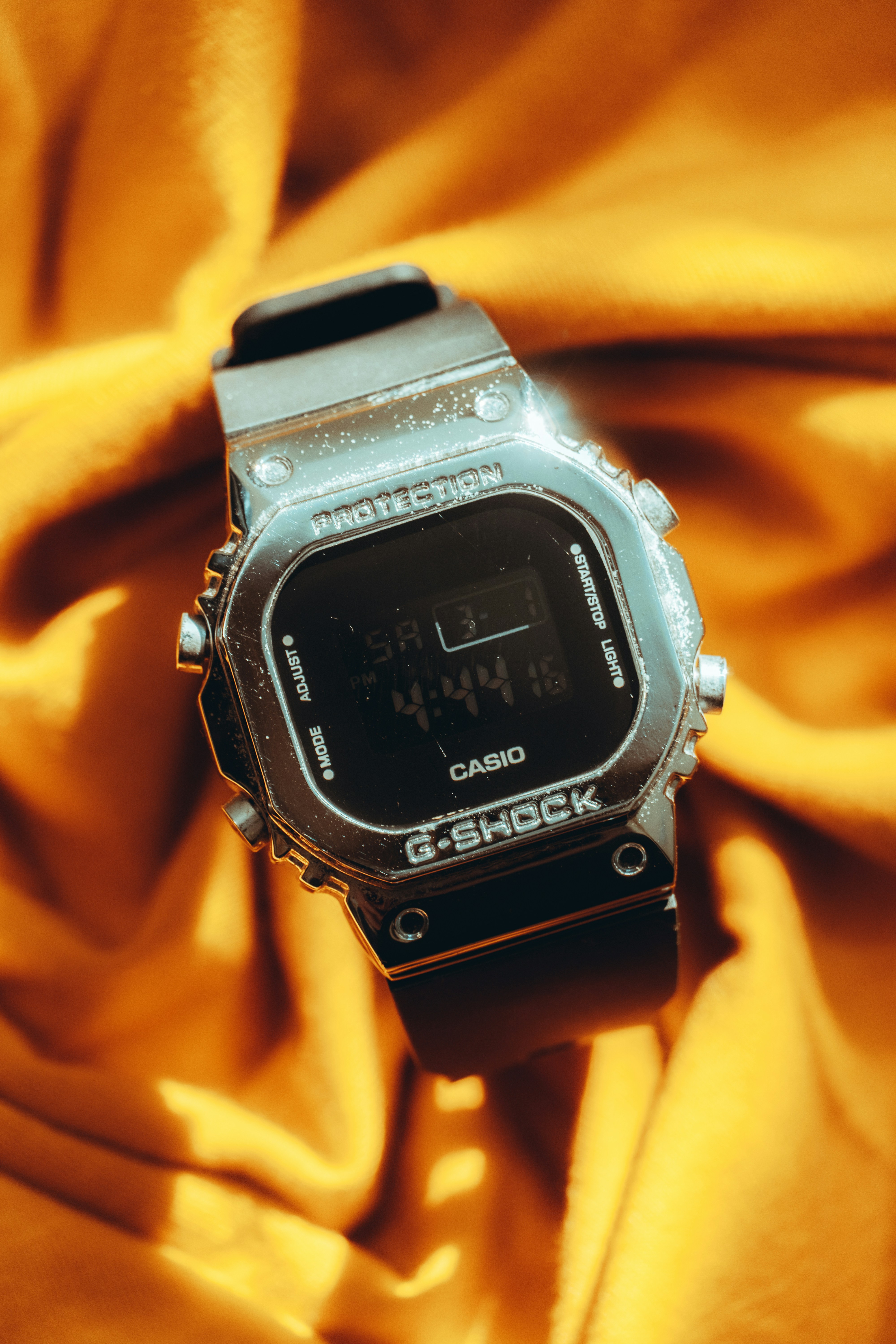 Metallic Casio G-SHOCK Anchor in Fiery Folds