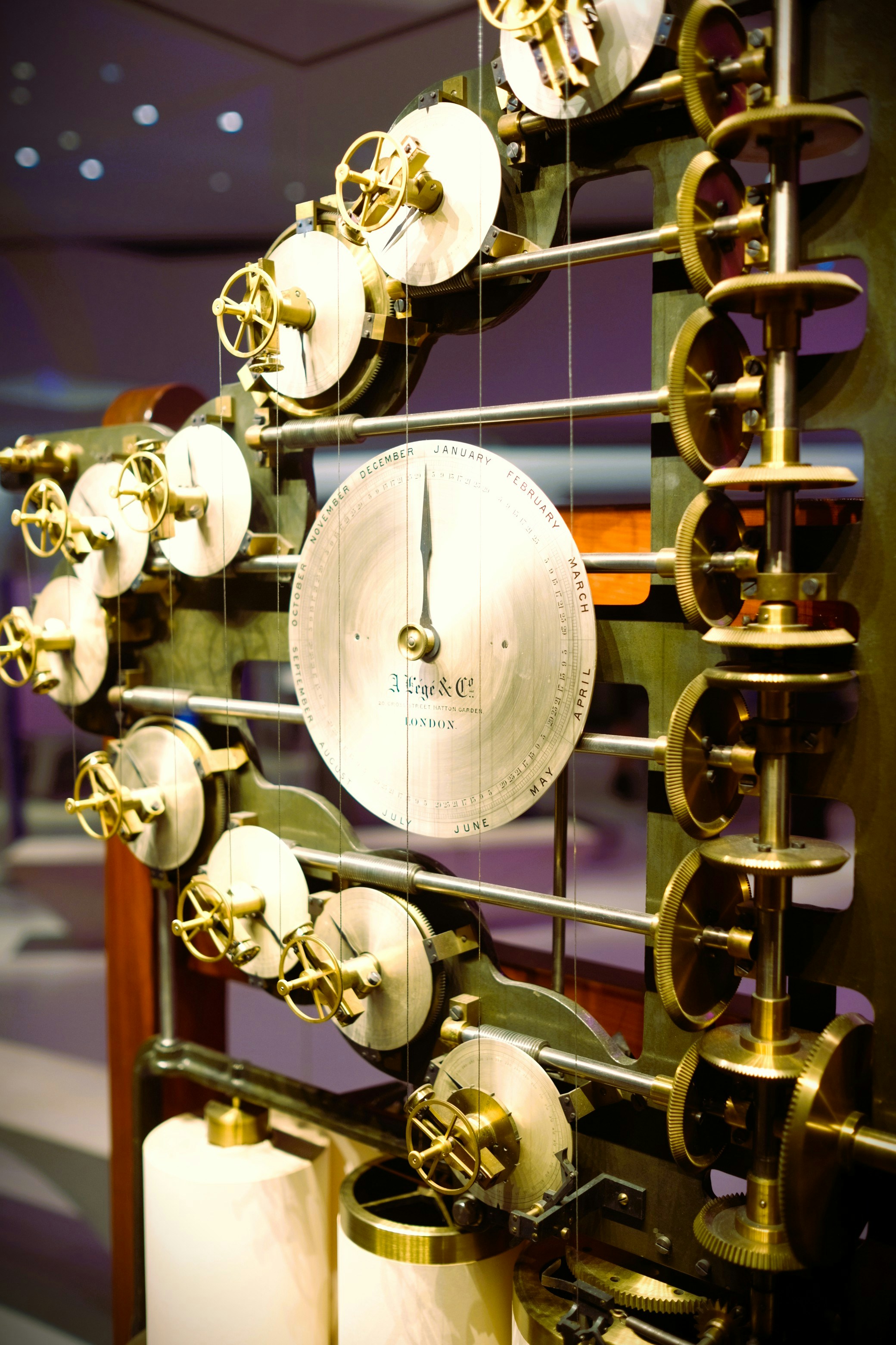 Brass Machinery Clockwork: A Window into Precision