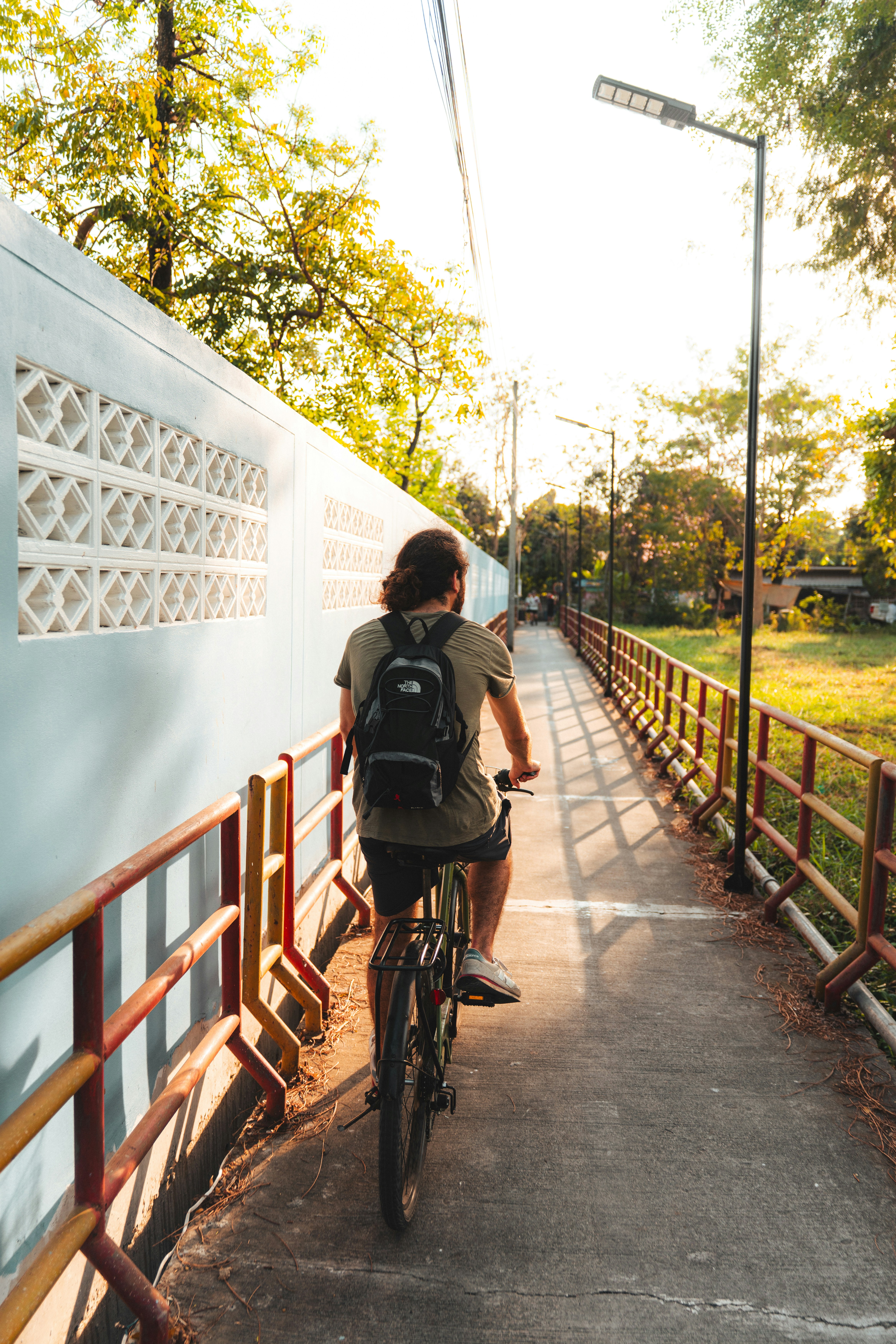 Pedal Into the Afternoon Light