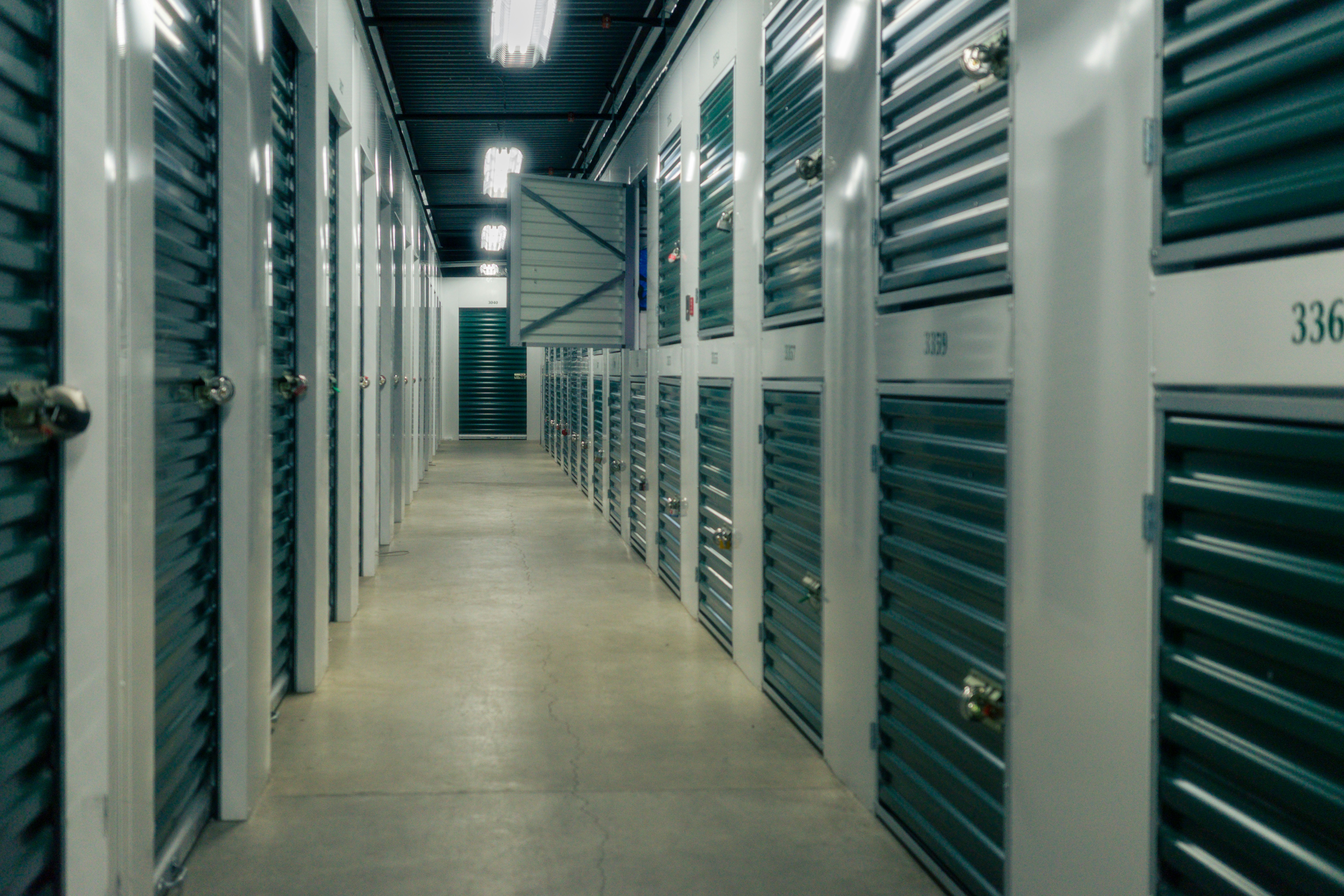Echoes of the Quiet Corridor: Rows of Steel and Light