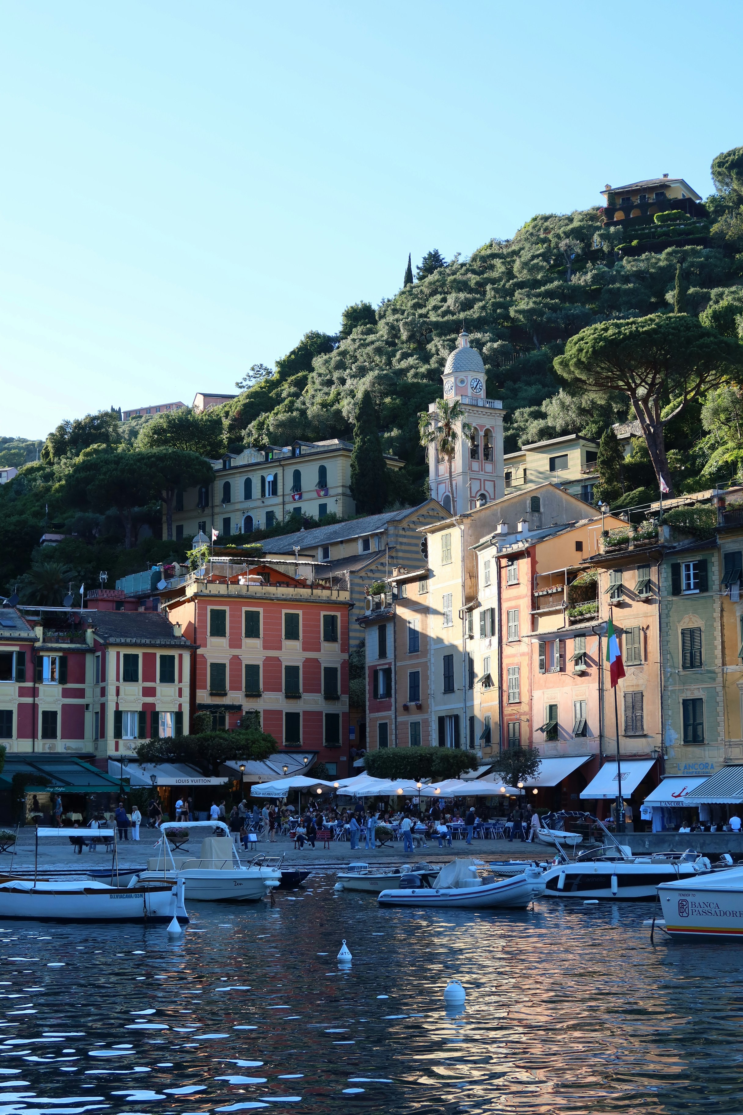 Harbor Gallery: Colorful Italian Seafront with Cascading Buildings