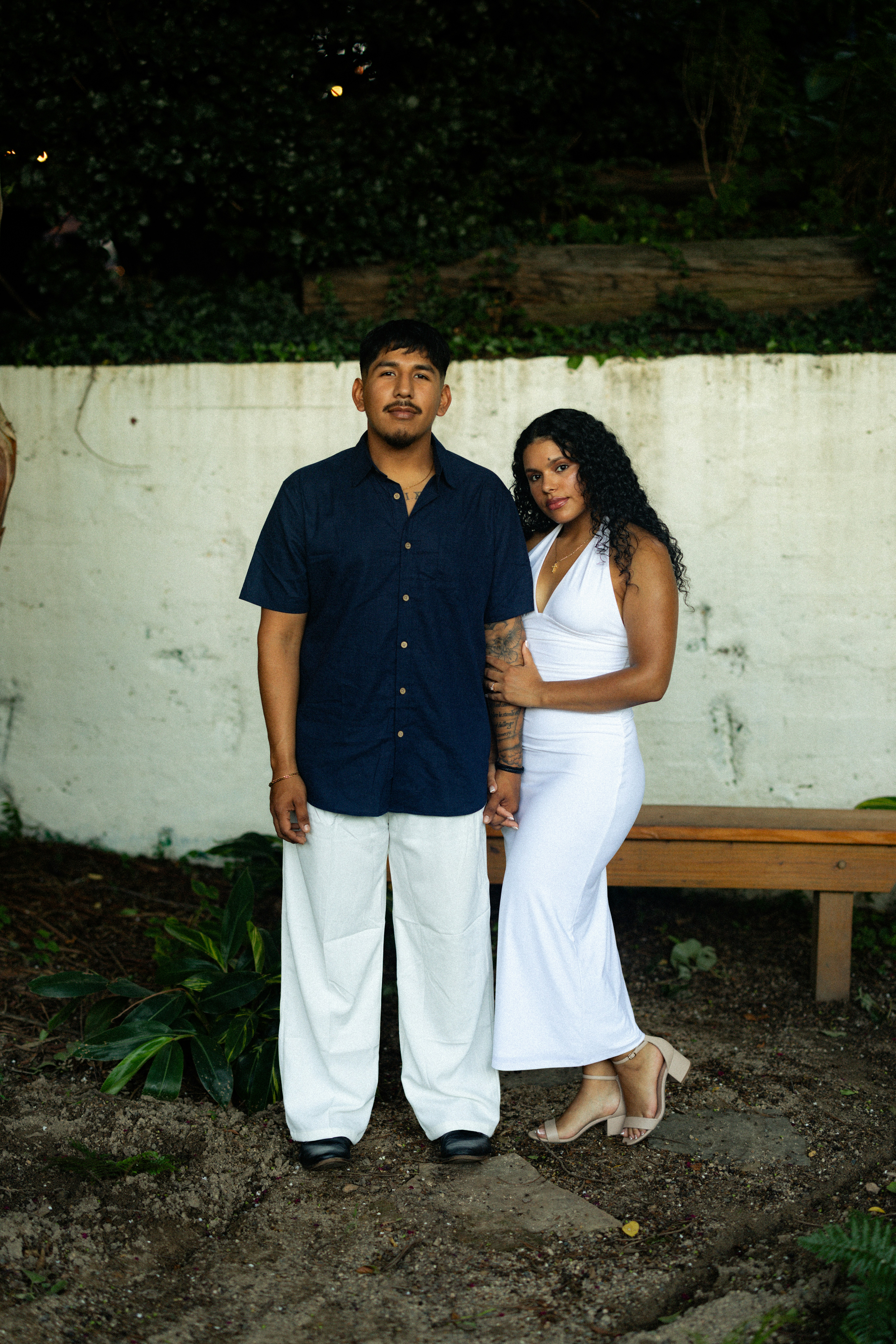 Couple in a Quiet Outdoor Moment