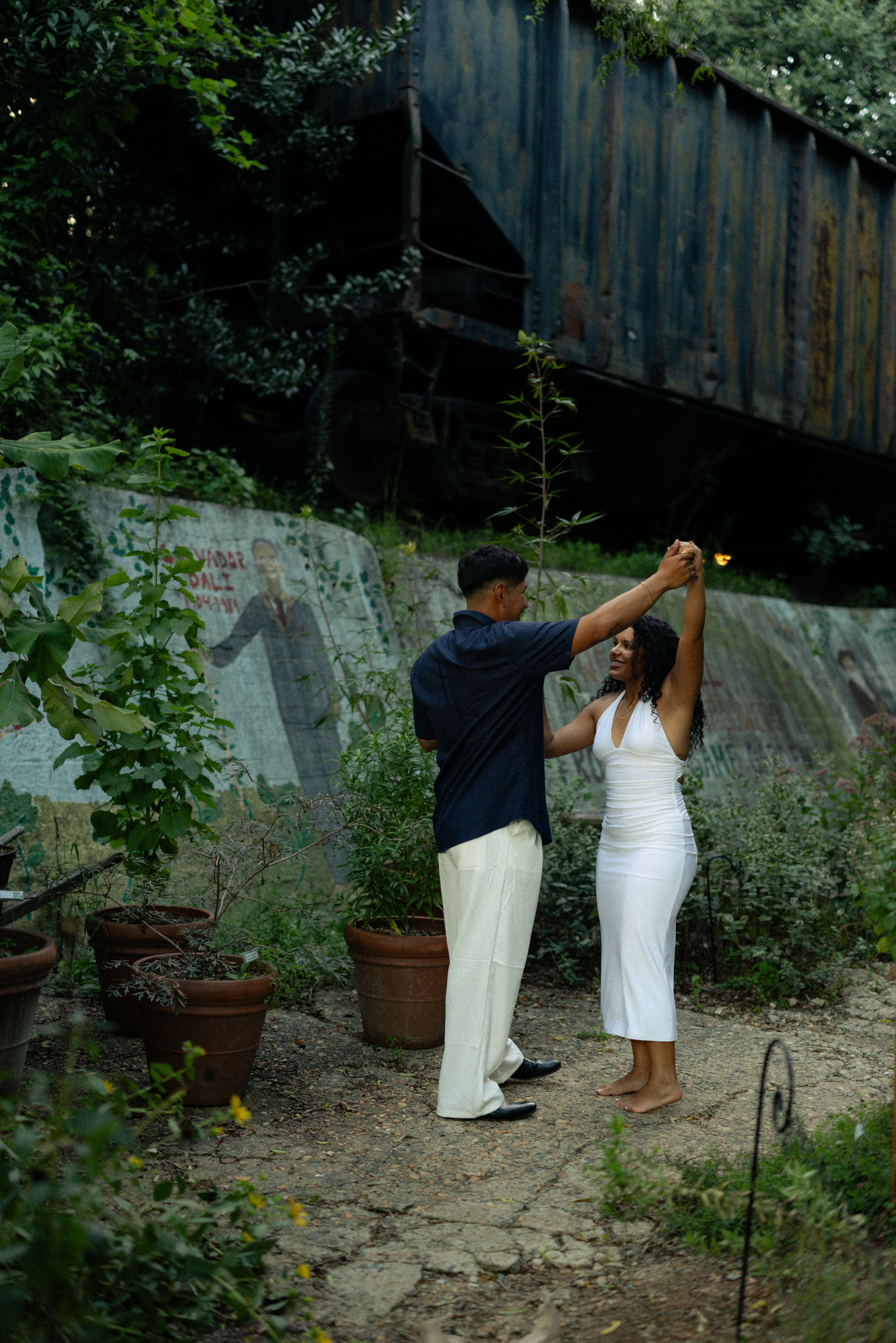 First Dance Under a Rusted Sky