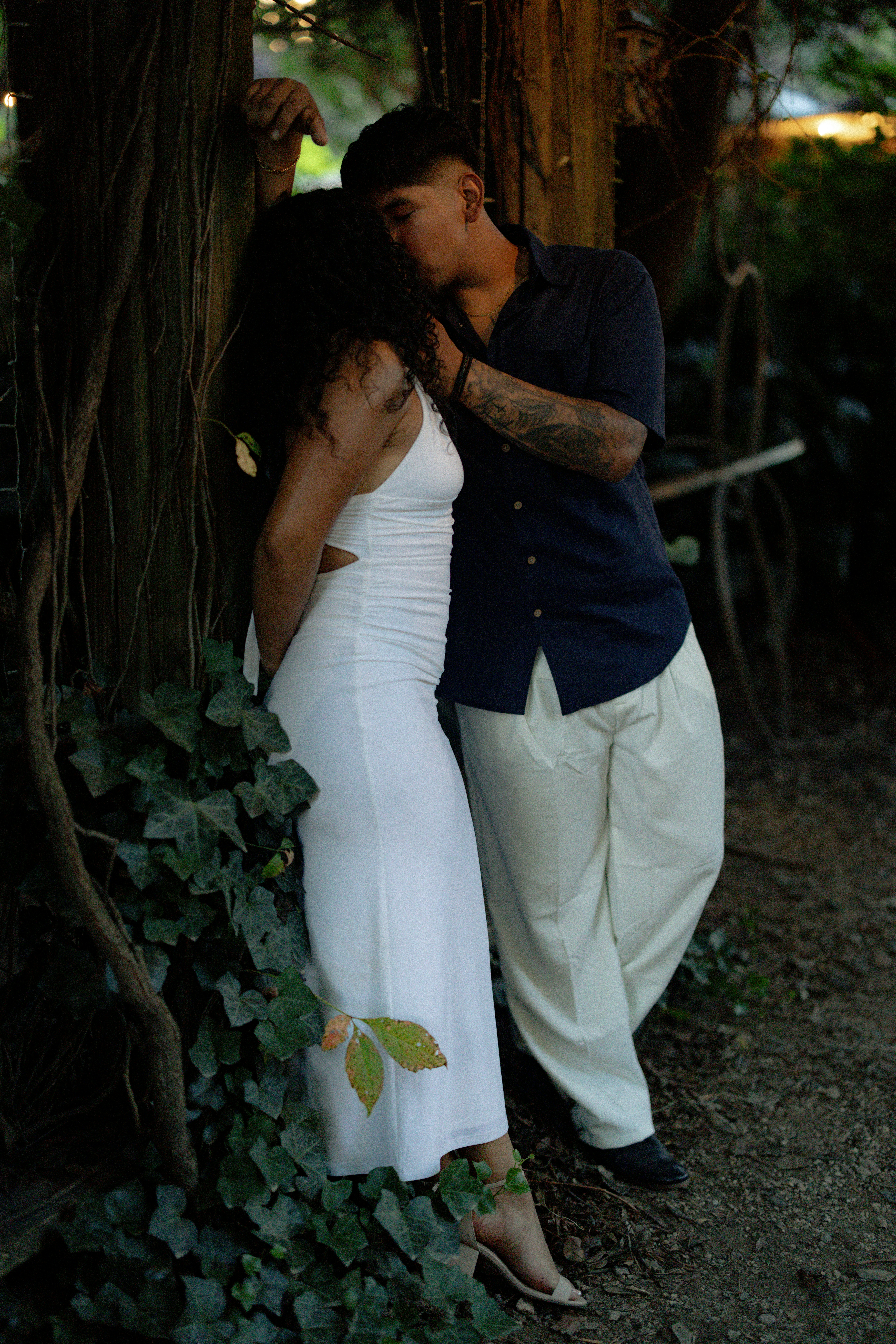 Whispers Under the Ivy: A Quiet Embrace