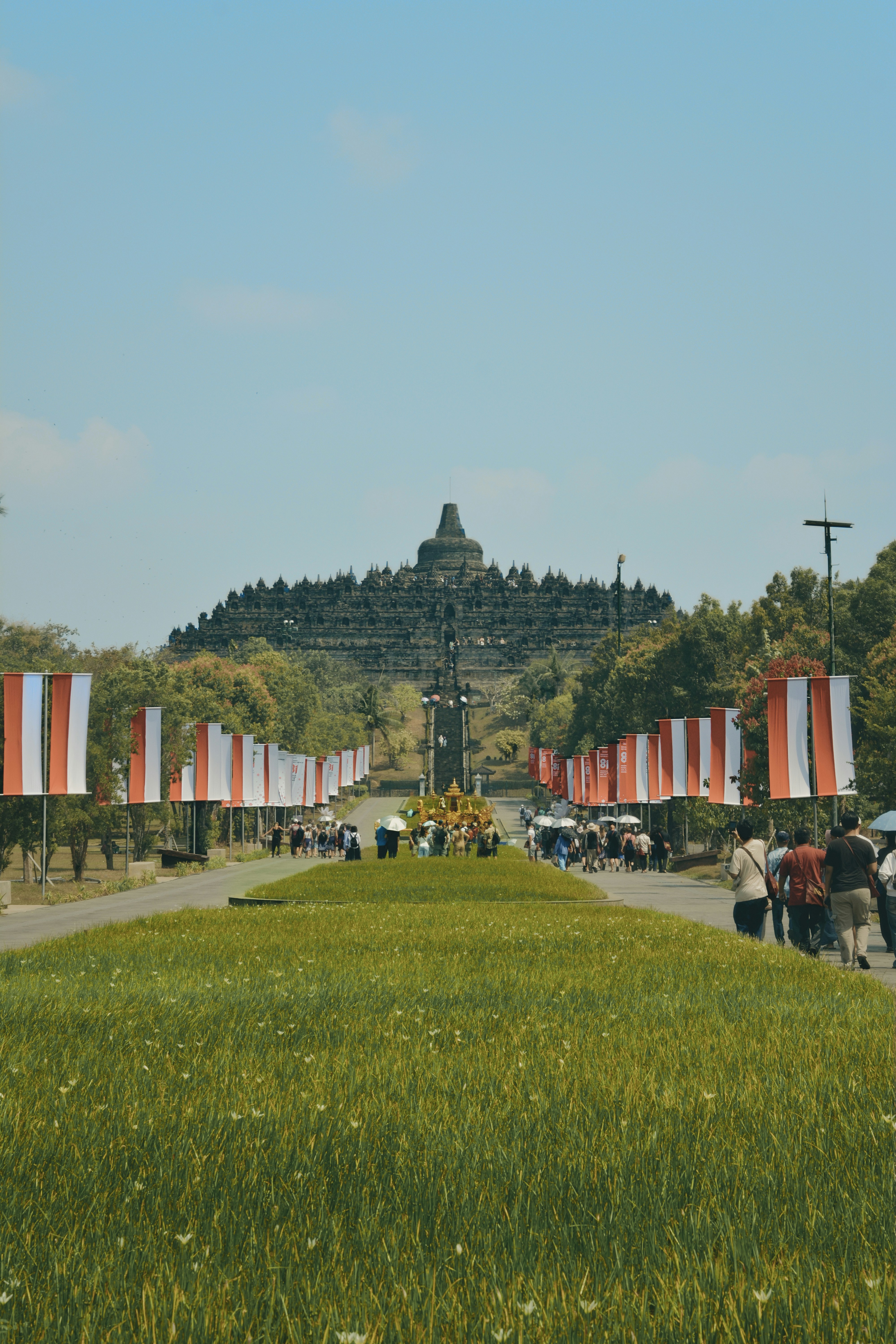 The Avenue to a Turreted Monolith