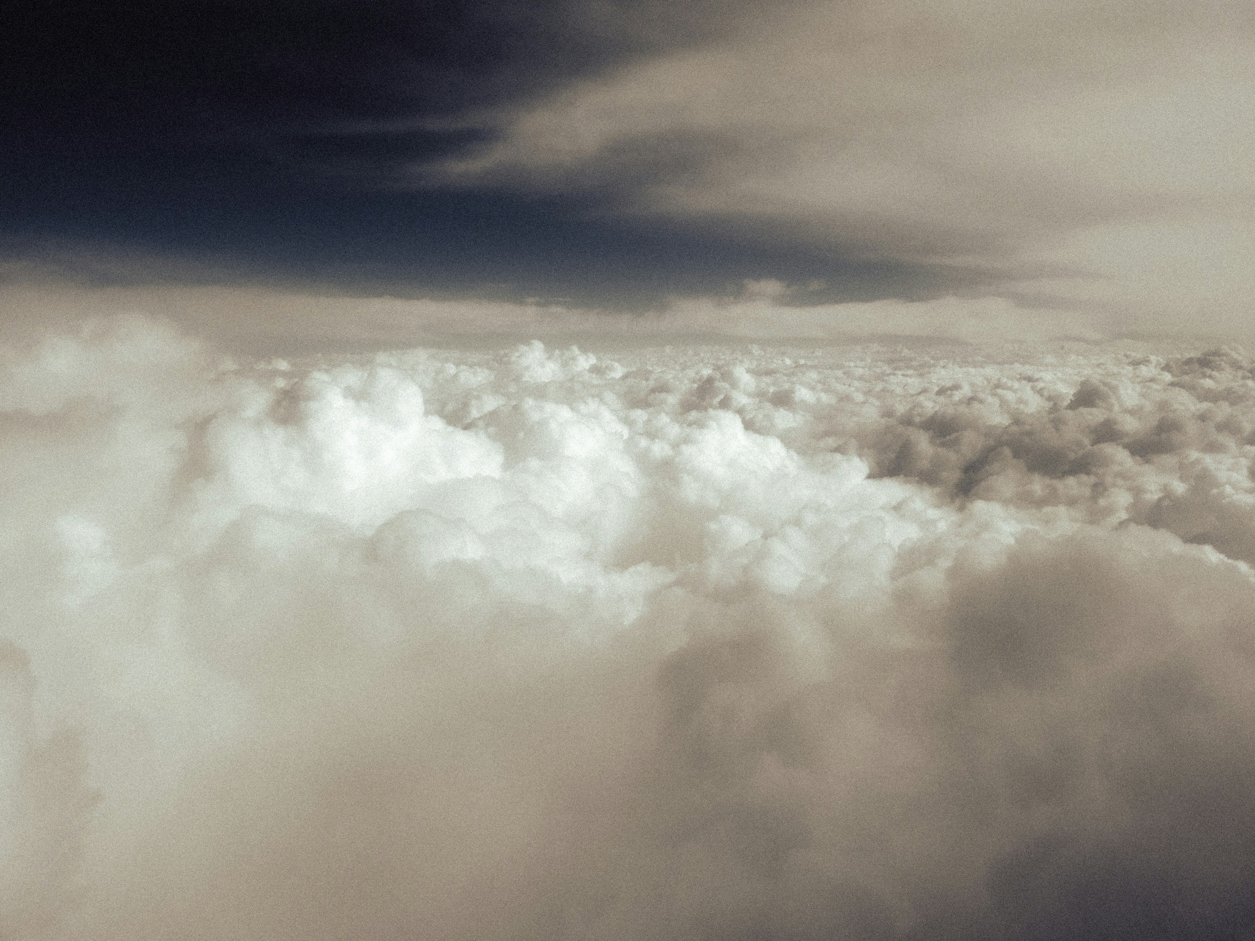 Above the Quiet Storm: Cloudscape from Above