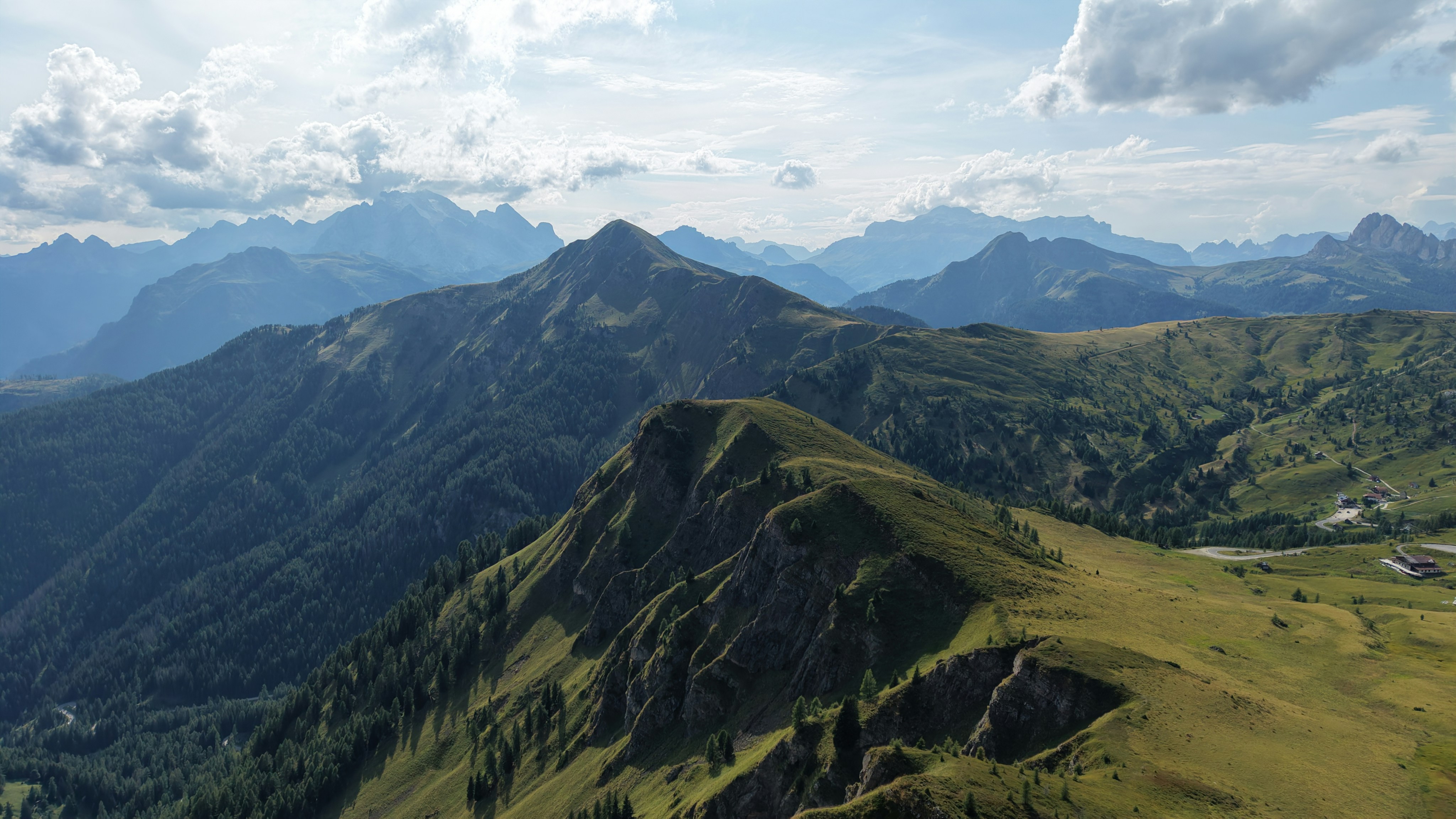 Ridge Above the Alpine Sea of Cloud