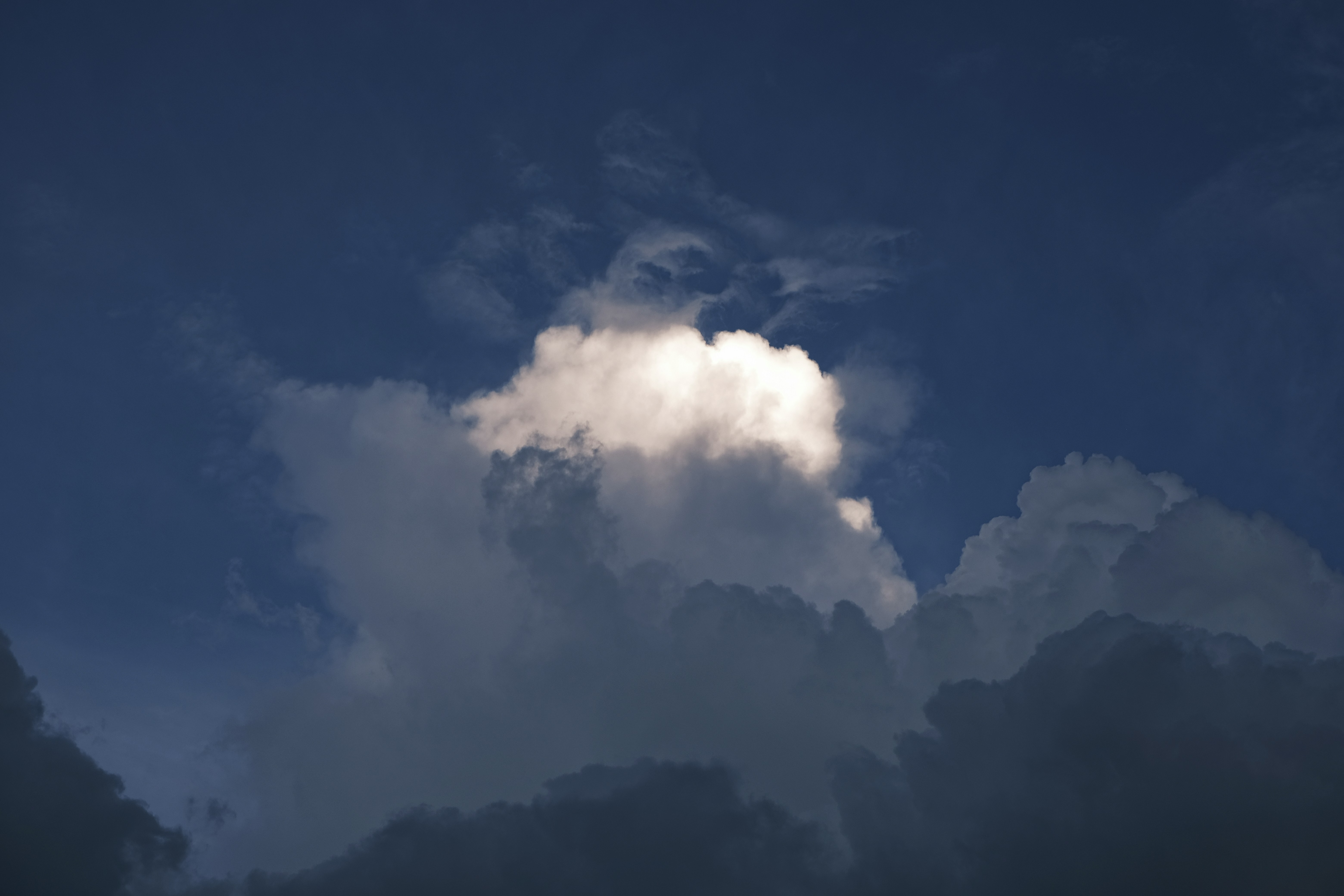 Cloud Beacon in a Deep Blue Sky