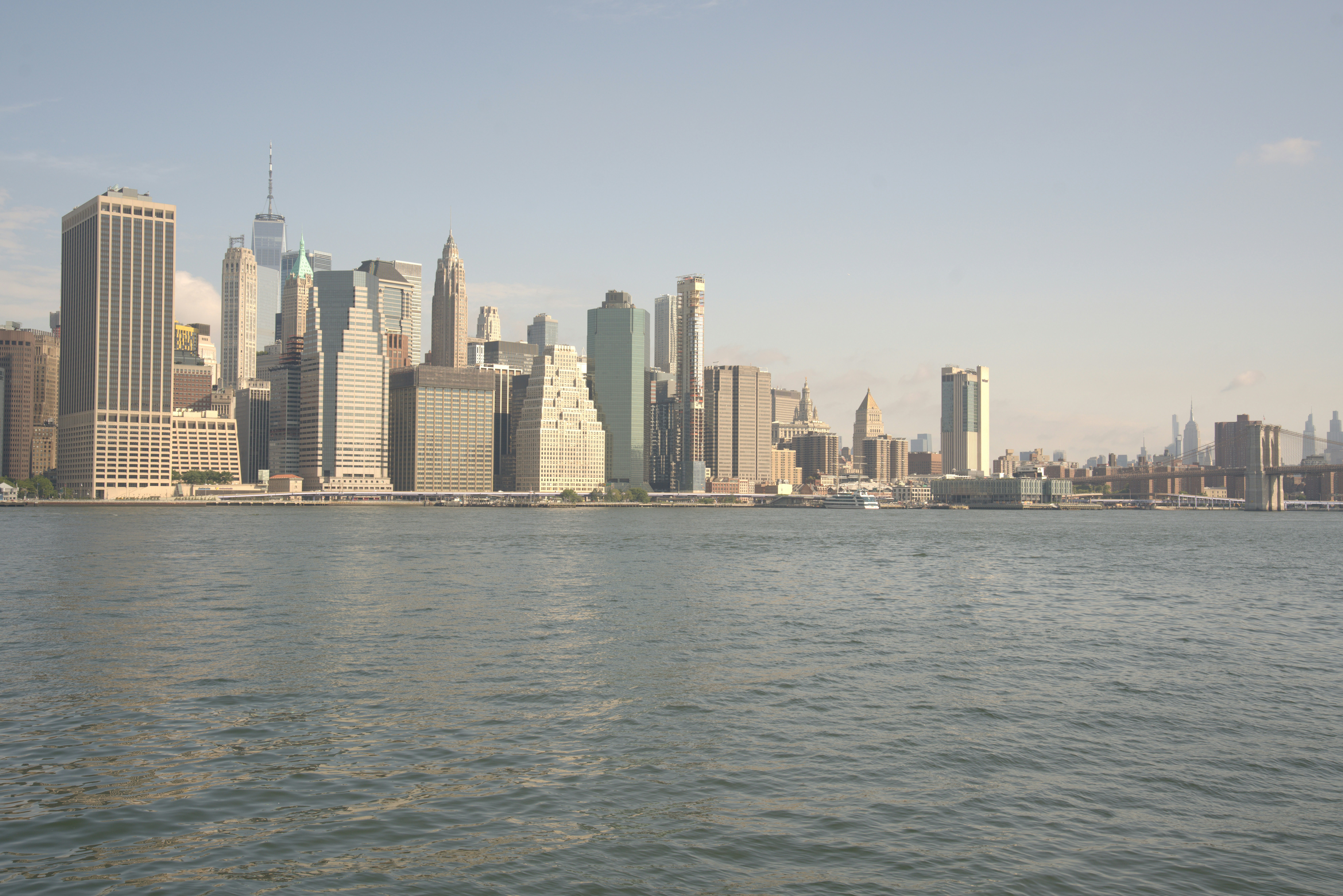 City Horizon: Glass and Concrete at Sundown Harbor
