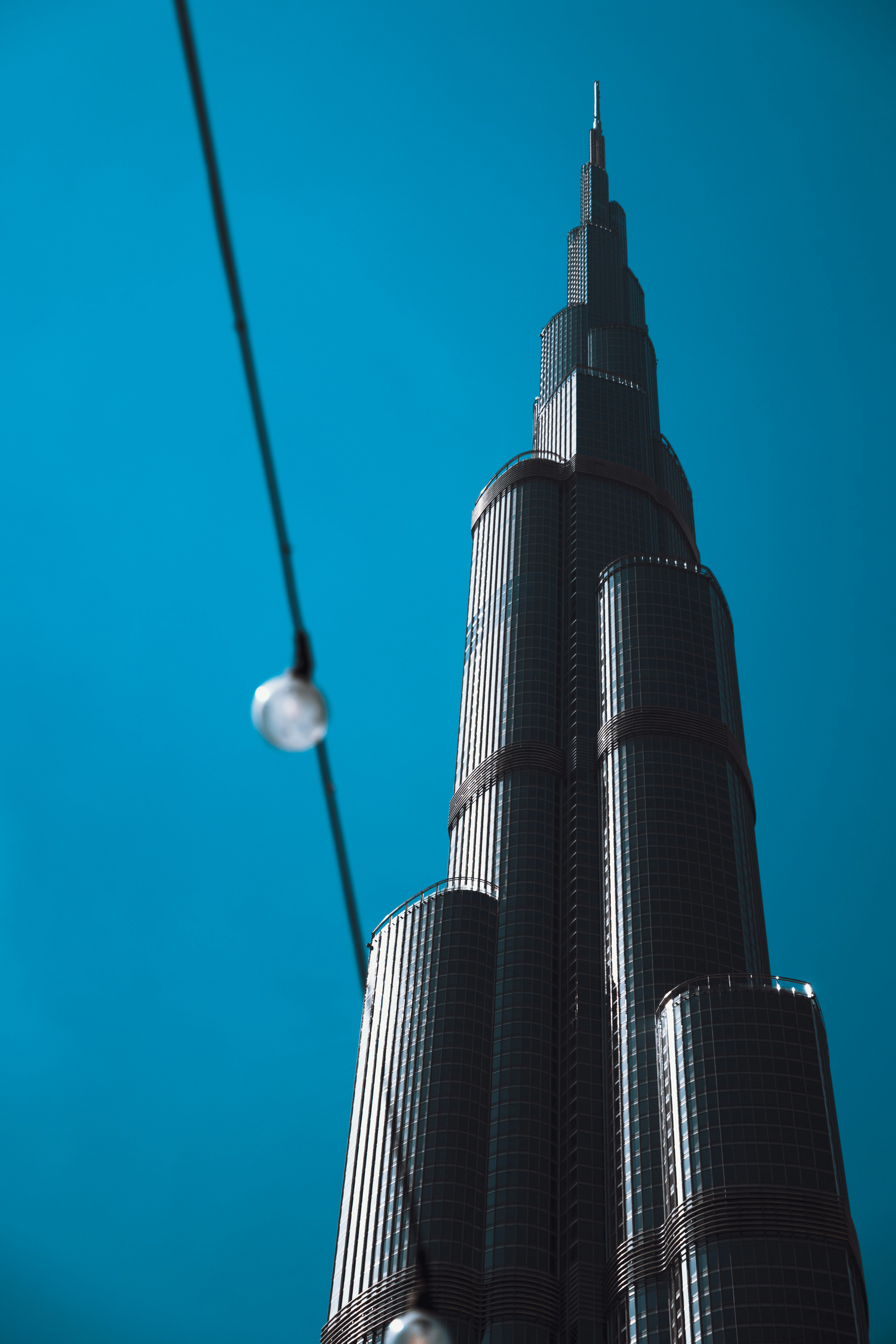 Crystalline Tower Reaching the Sky