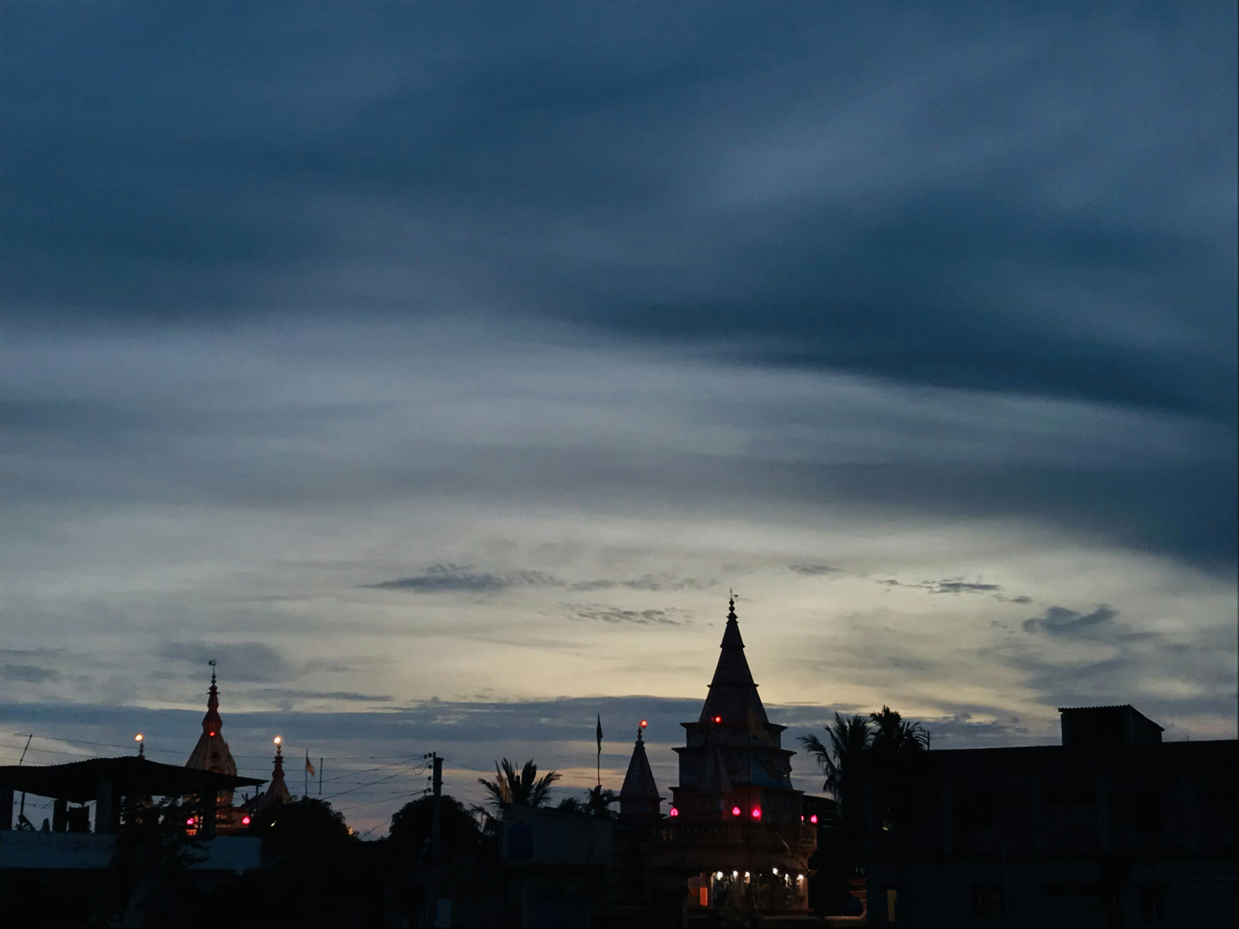 Twilight Towers: A Quiet City Silhouette