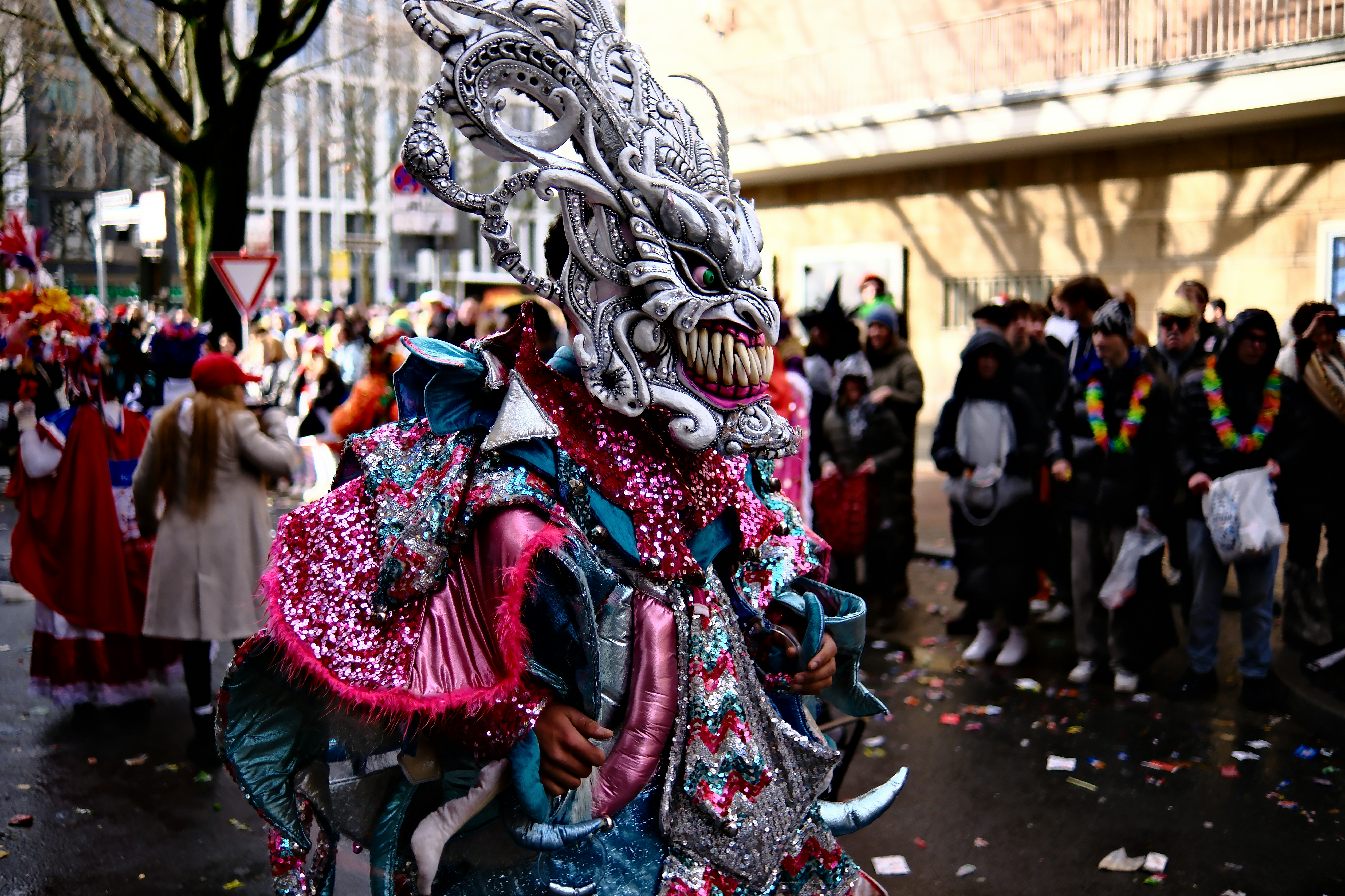 Ceremonial Dragon in the City Parade