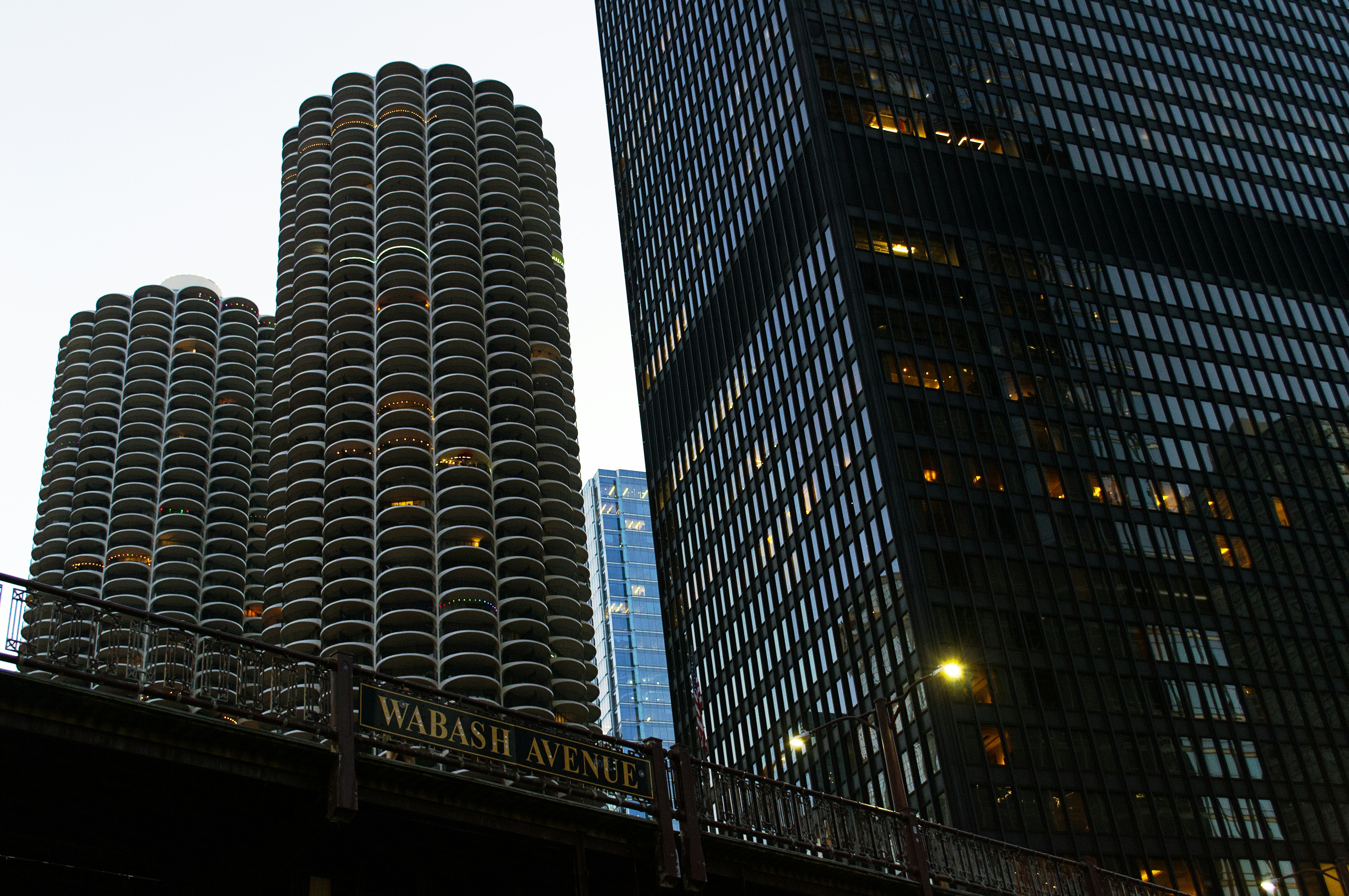 Urban Peaks: Two Architectures Converge Over Wabash Avenue