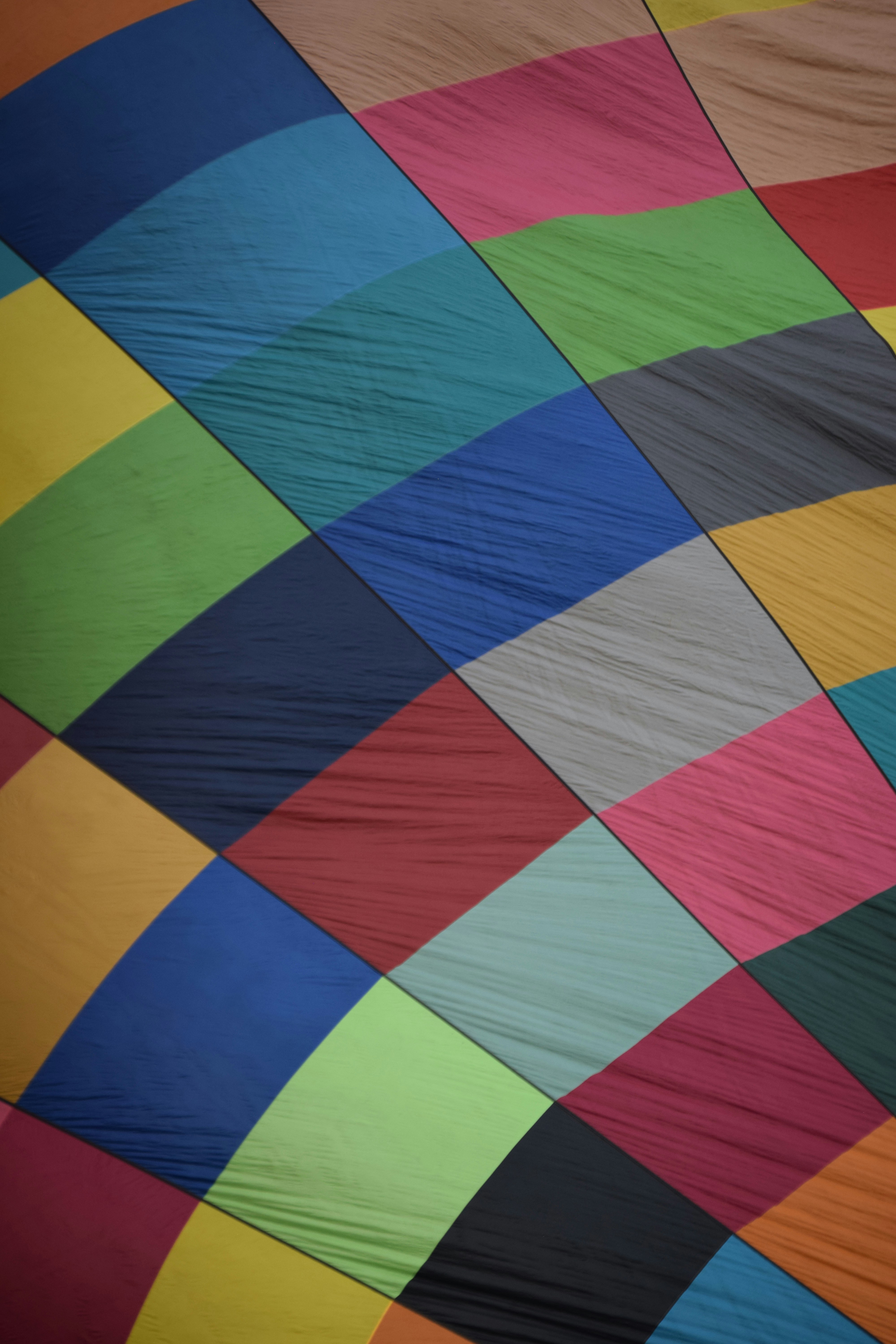 Prismatic Quilt: A Mosaic of Diagonal Color Blocks