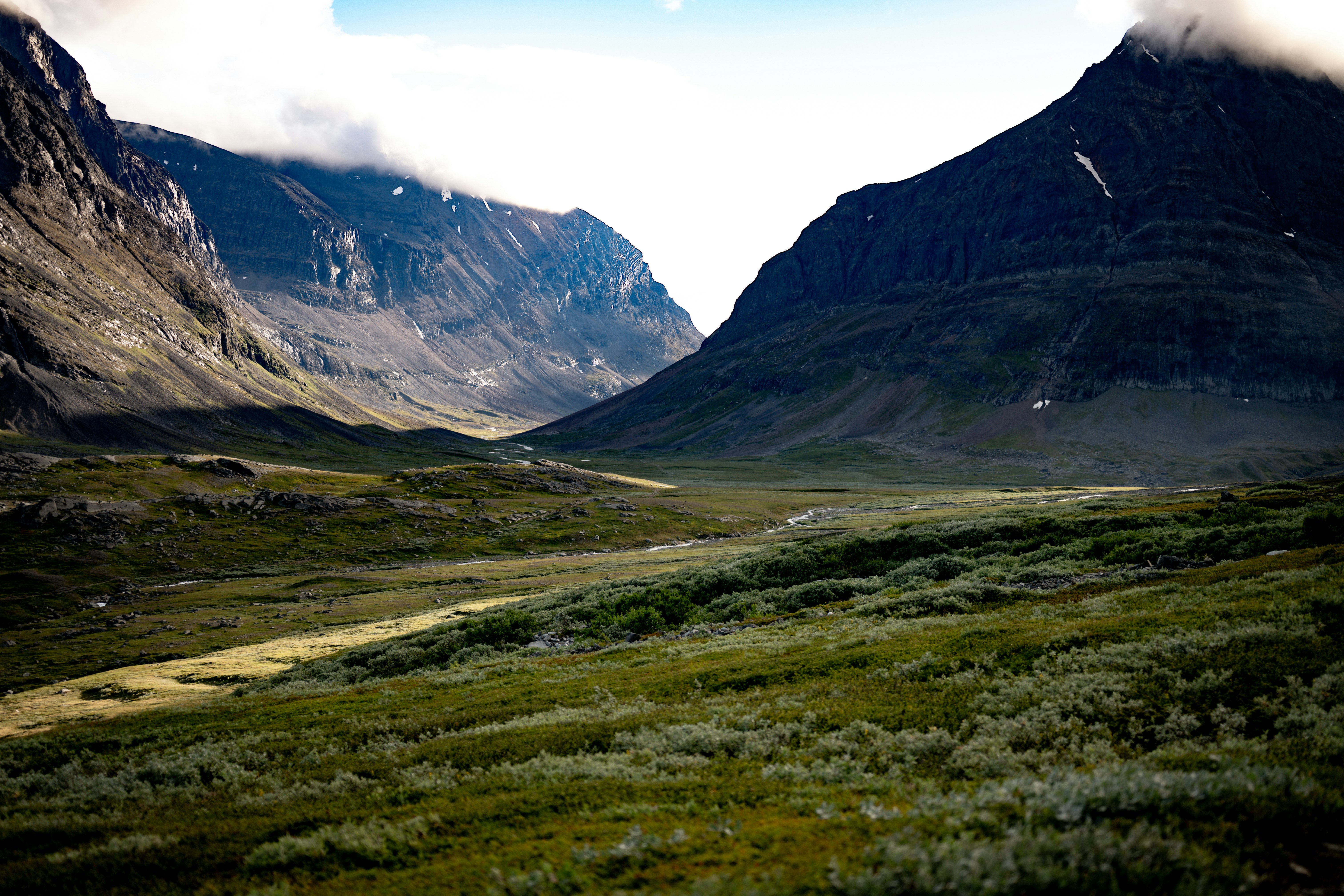 Valley Between Silent Peaks