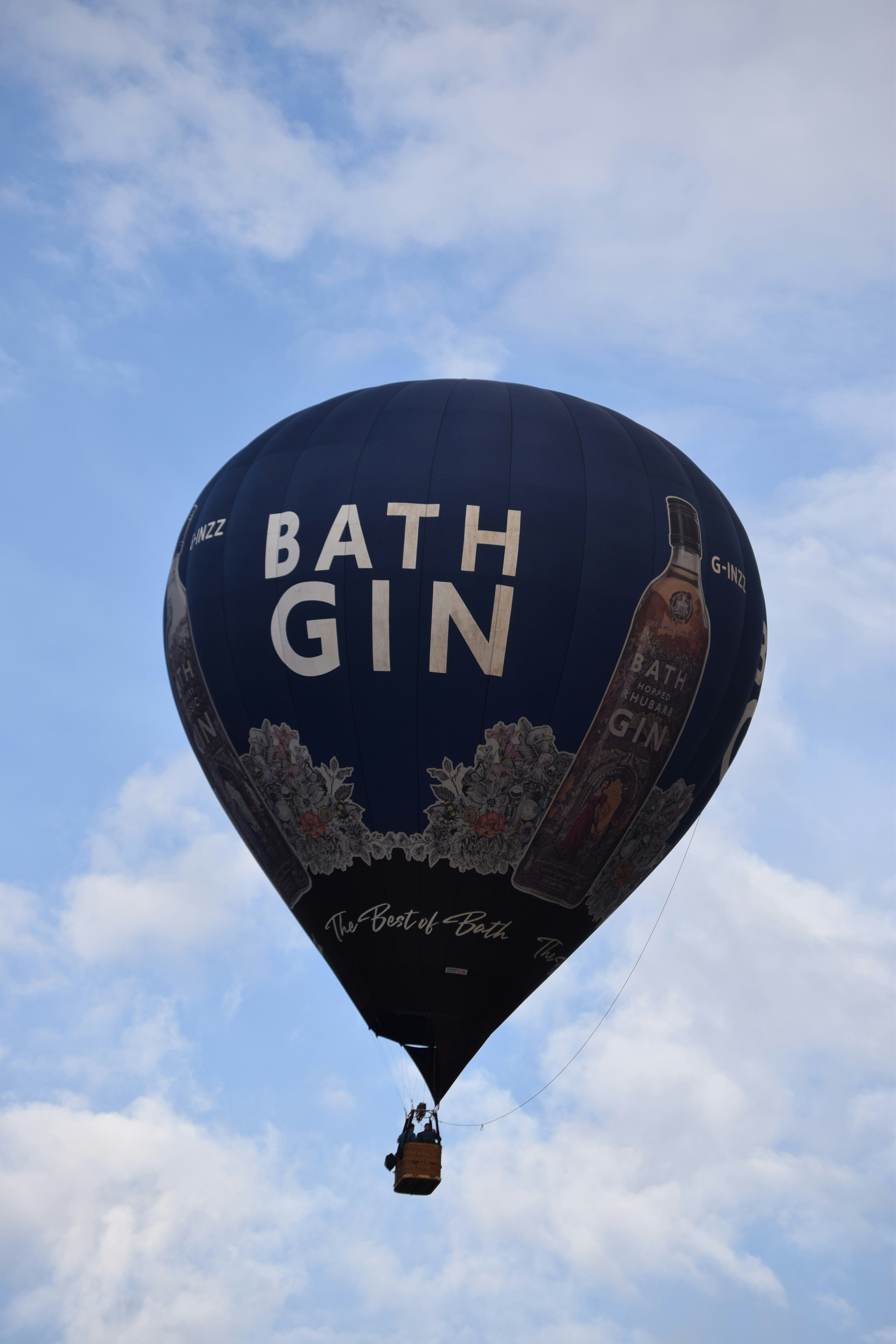 Floating Bathymetric Banner: A Night-Blooming Balloon Over a Quiet Sky