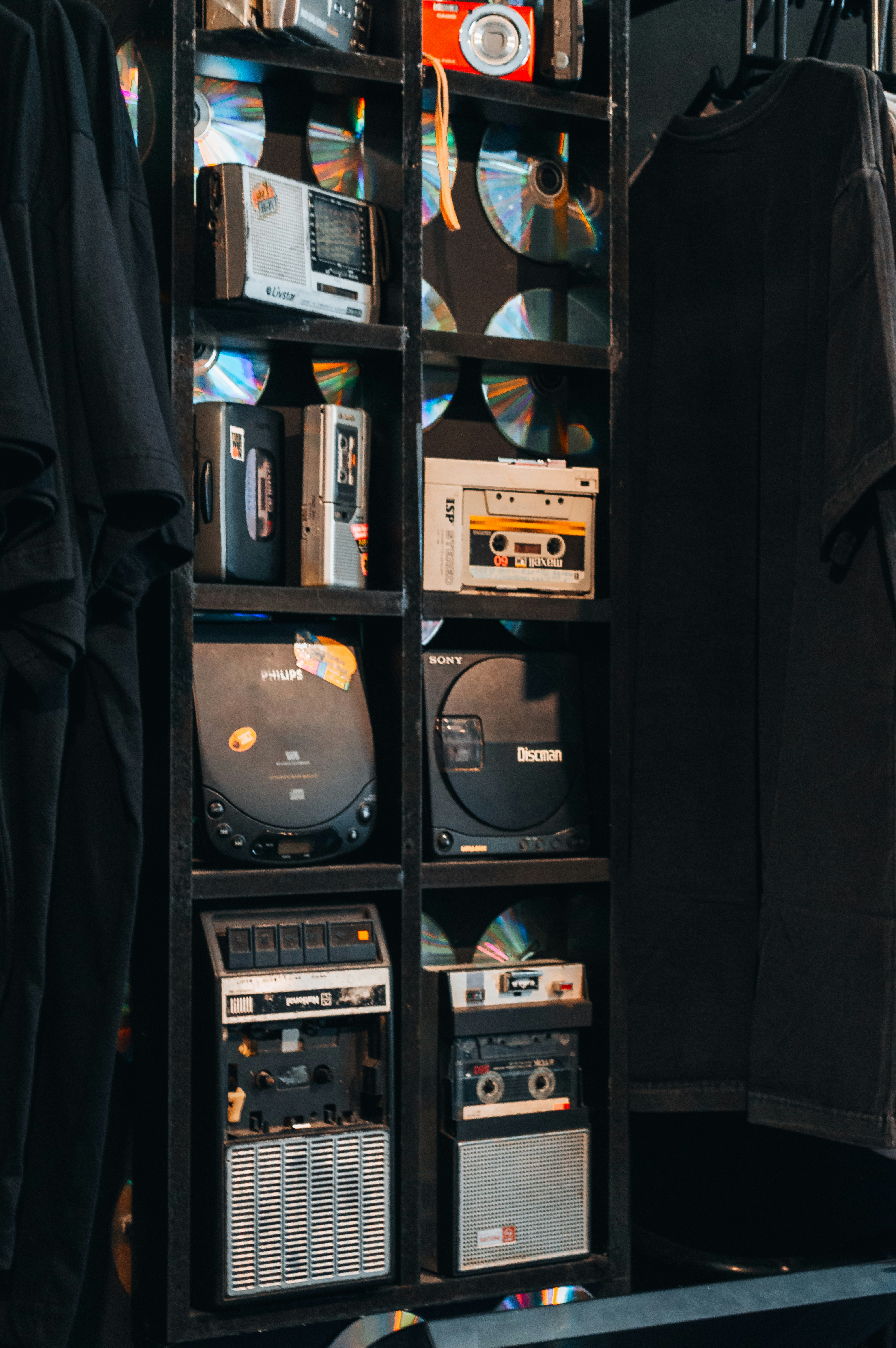 Vintage Tech Vault: A Wall of Compact Classics