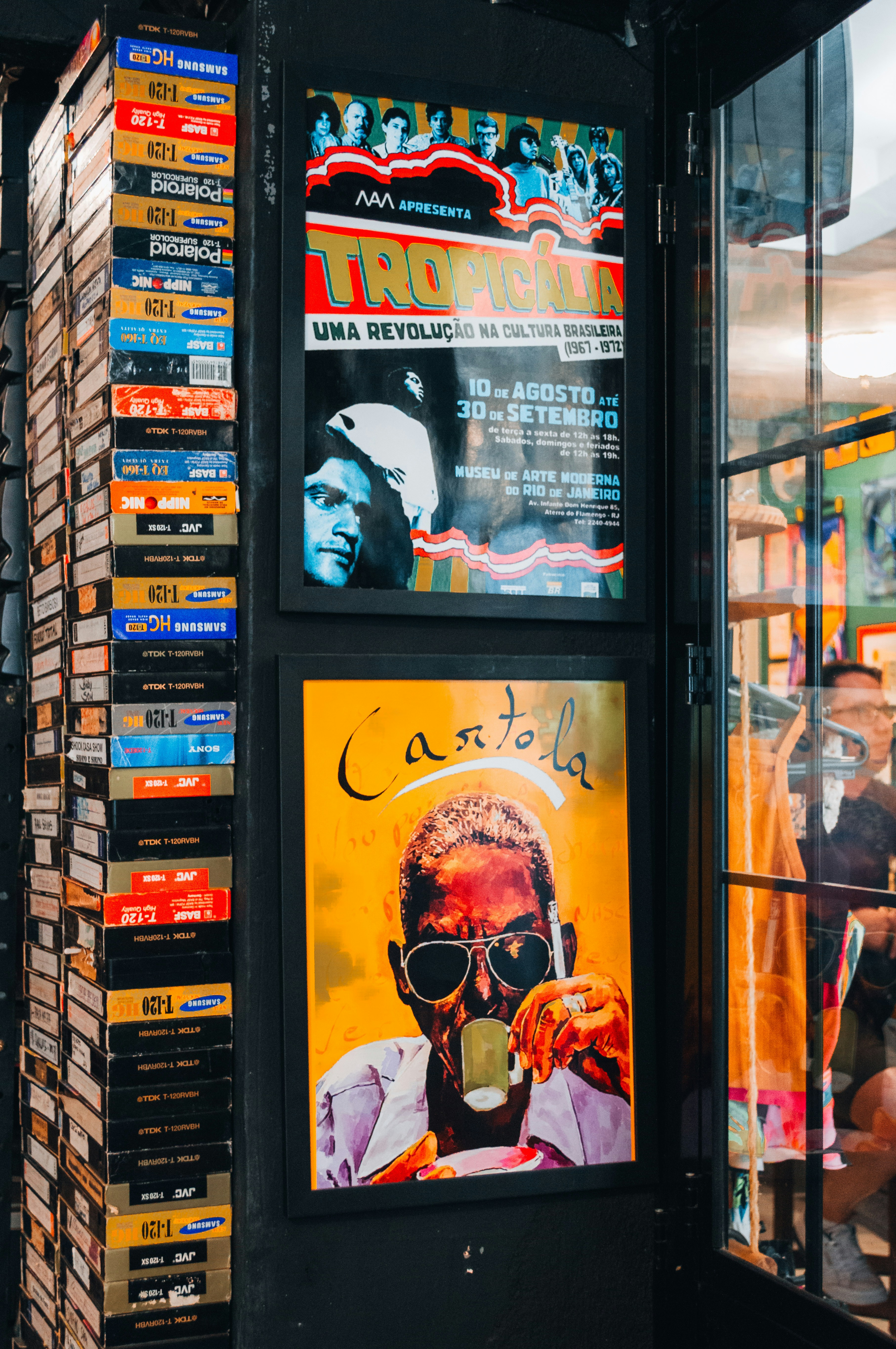 Vibrant Street Poster Montage: A Portrait of Colorful City Art