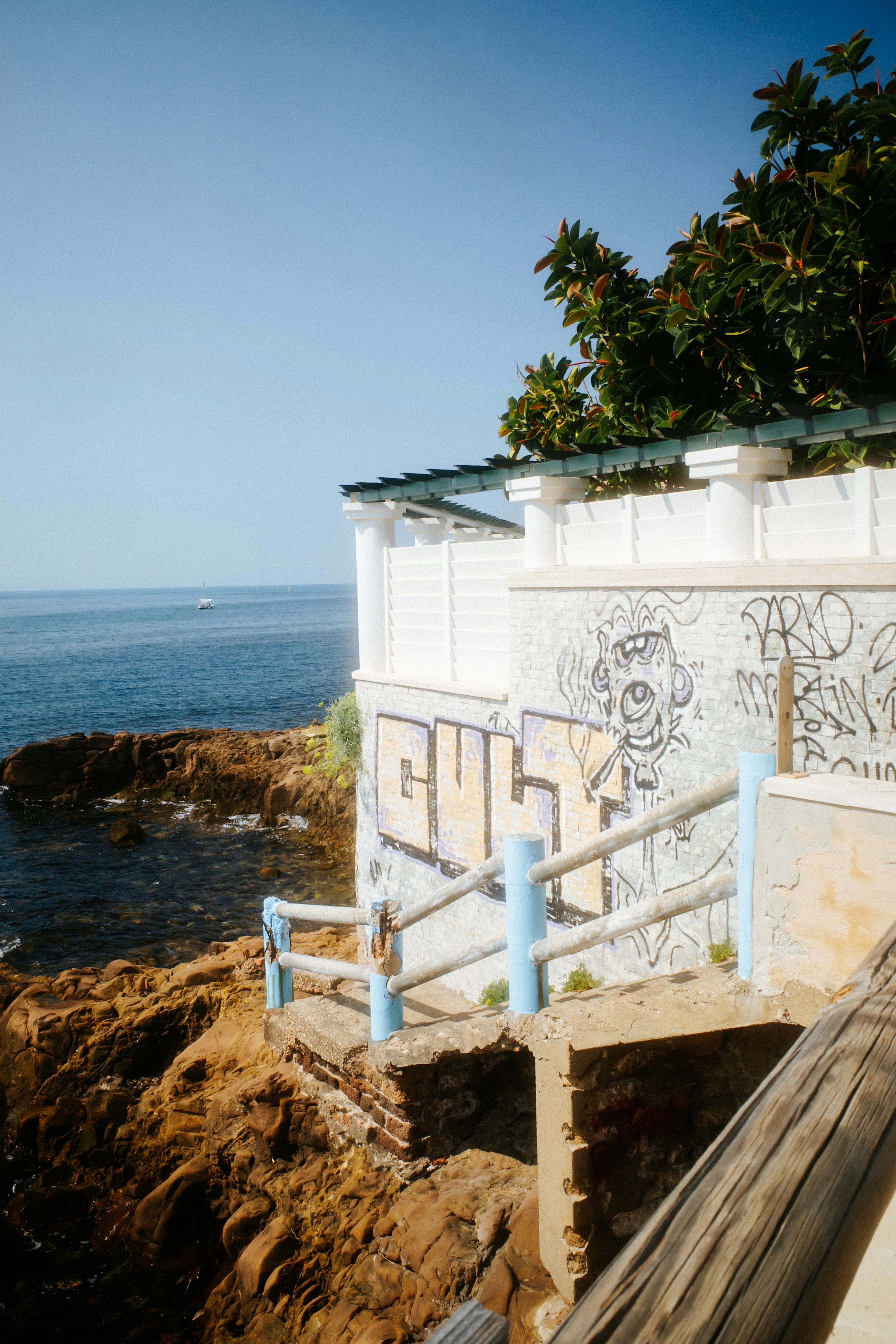 Coastside Graffiti Terrace by the Sea