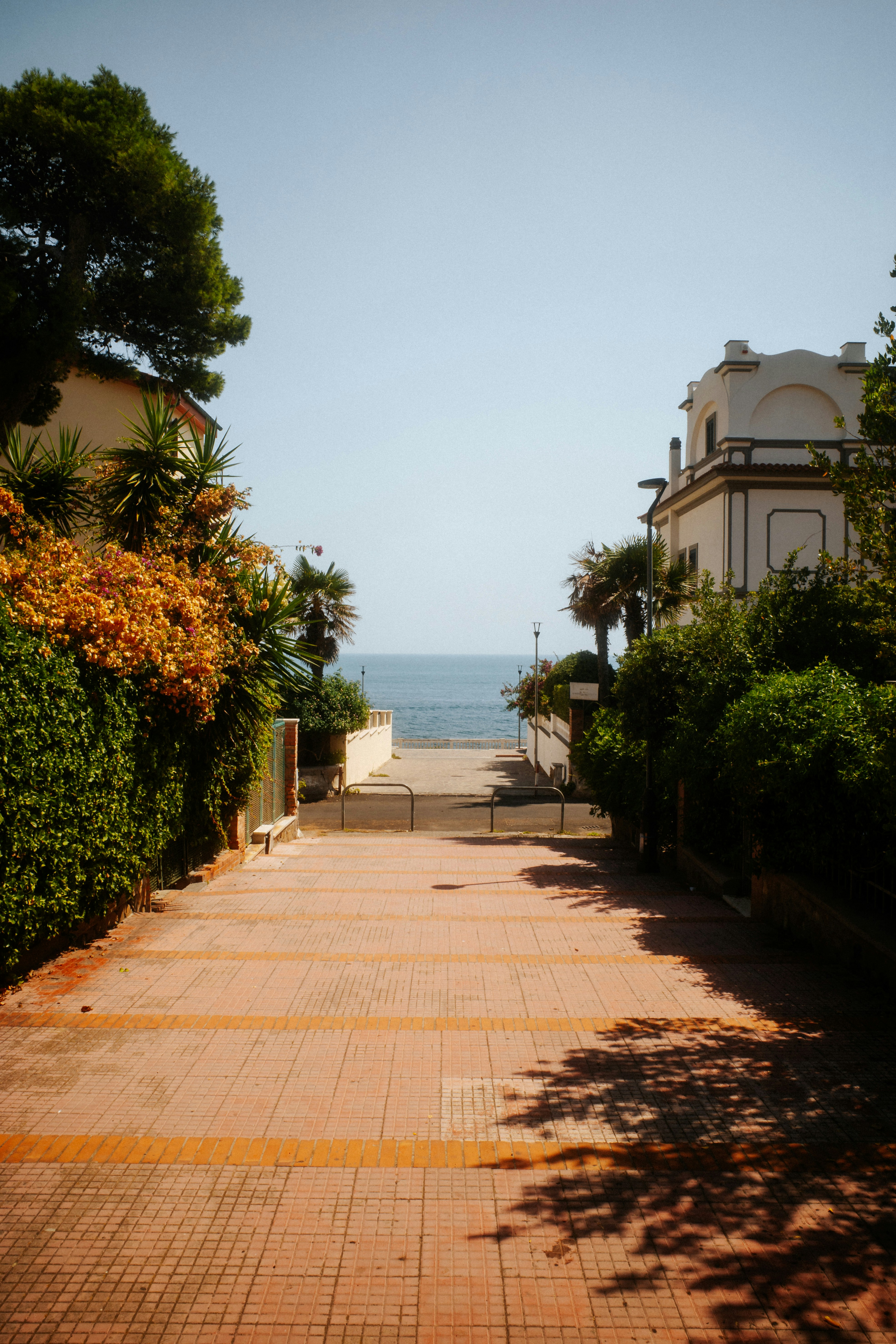 Sunlit Alley to the Sea