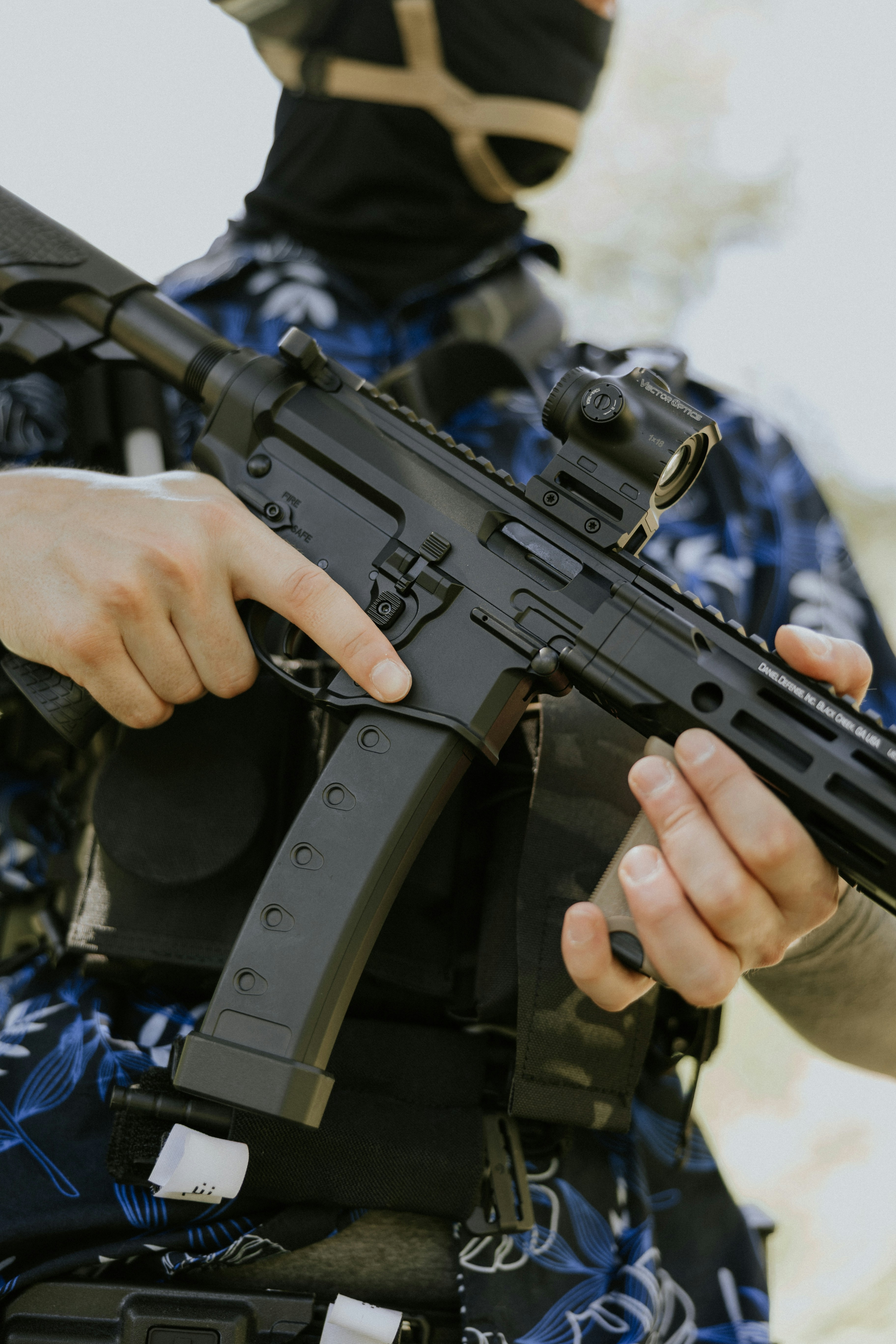 Close-Range Drill: Precision Firearm Handling in Civilian Gear